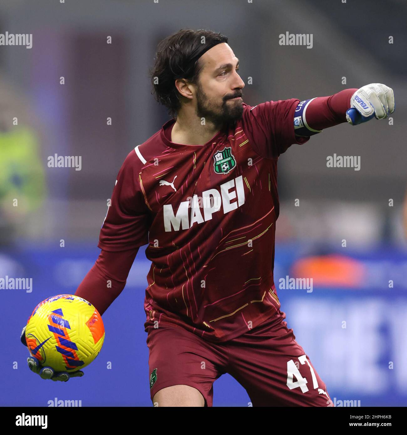 Andrea consigli of us sassuolo hi-res stock photography and images - Alamy