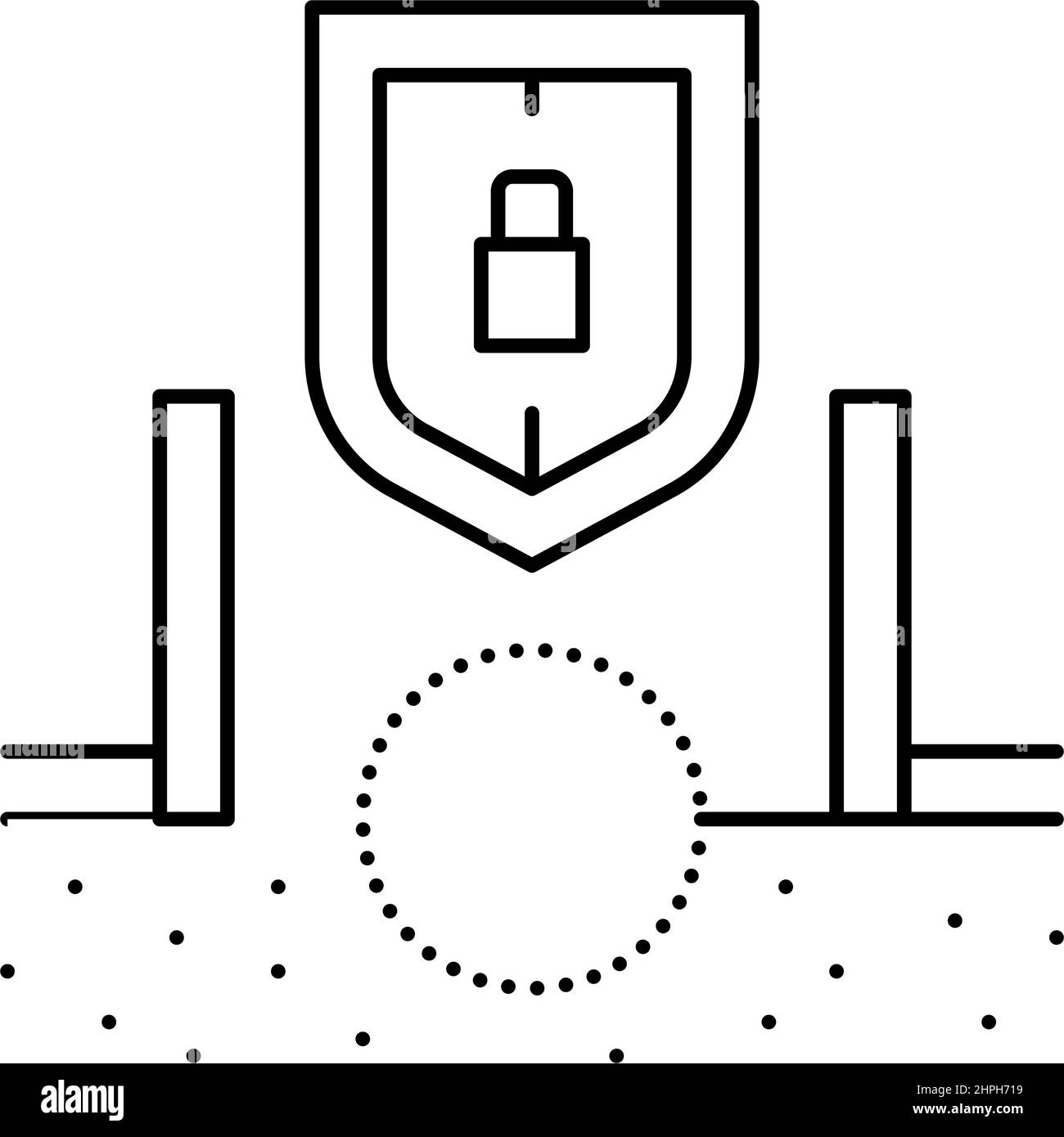 anti-corrosion work pipeline construction line icon vector illustration ...