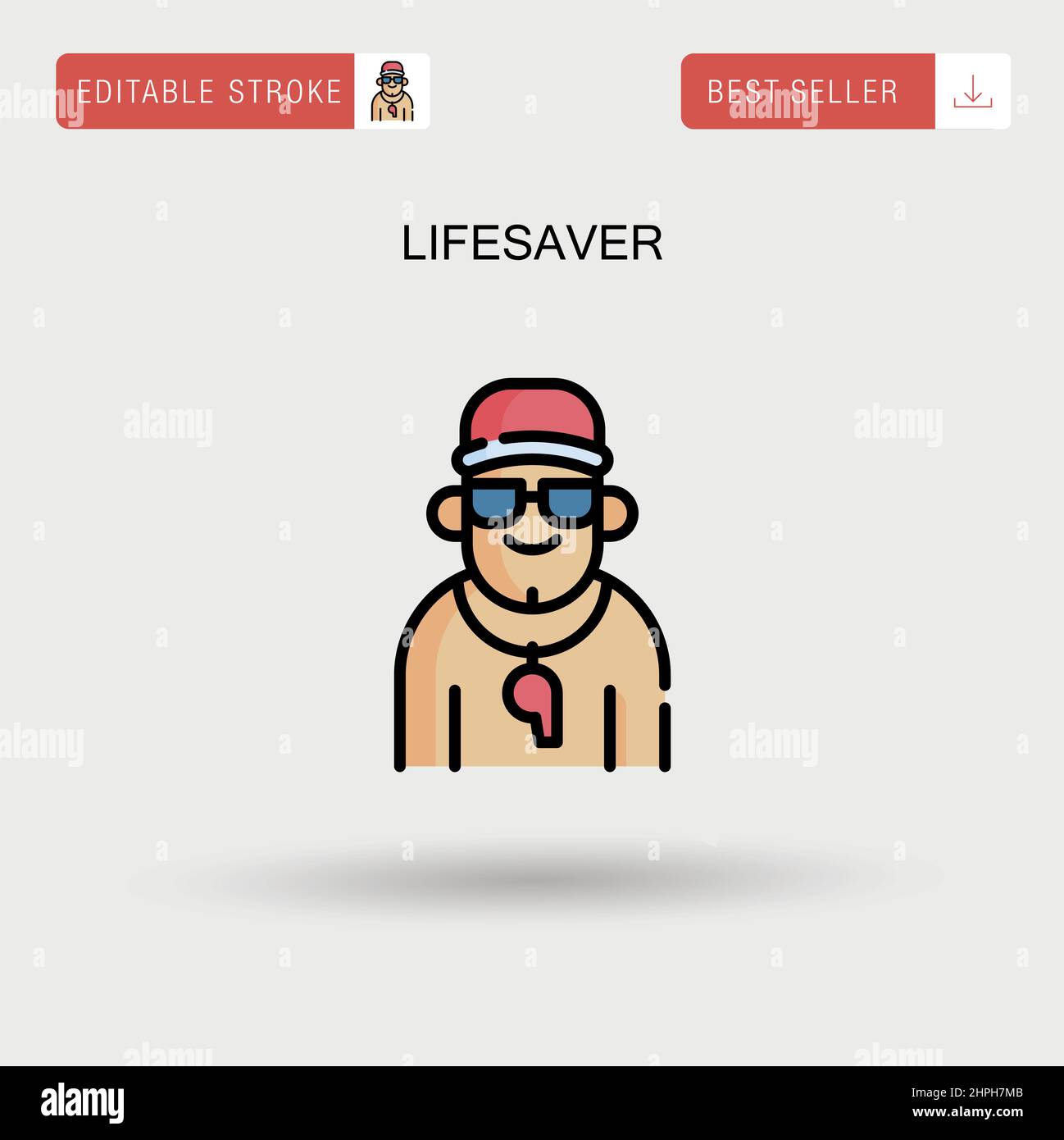 Lifesaving vector hi-res stock photography and images - Alamy