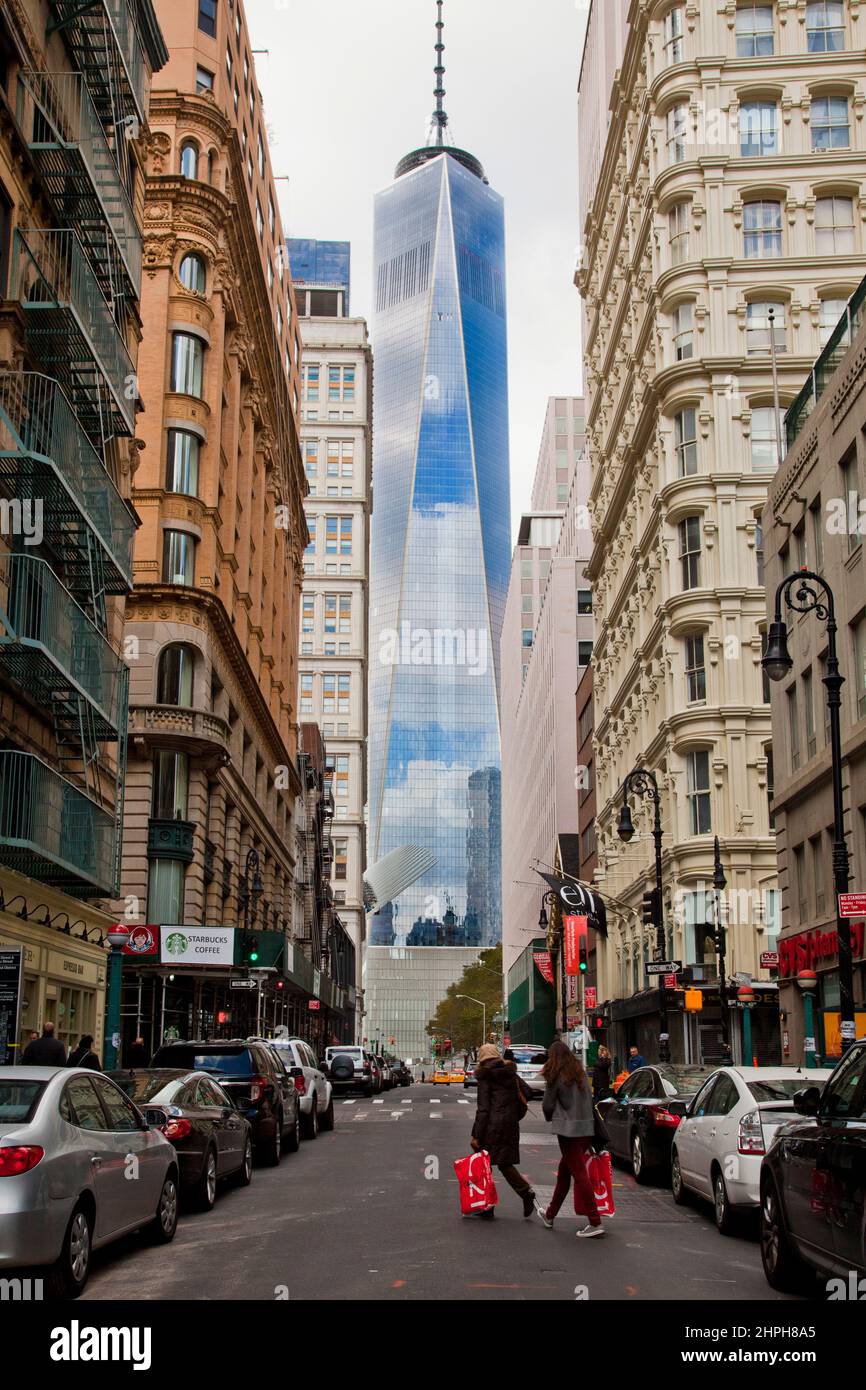 One World Trade Center (Freedom Tower). New York, California, United ...