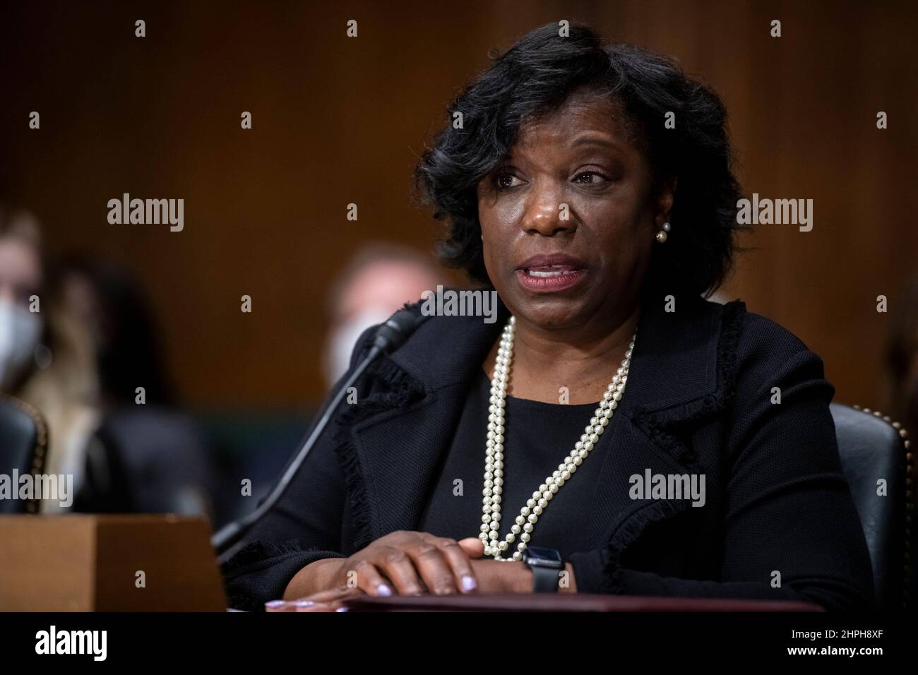 Washington, United States Of America. 16th Feb, 2022. Trina L. Thompson ...