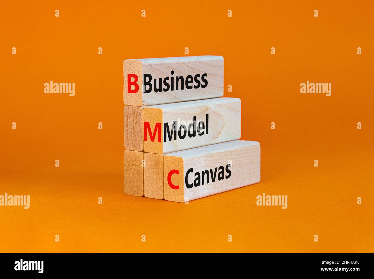 BMC business model canvas symbol. Concept words BMC business model ...