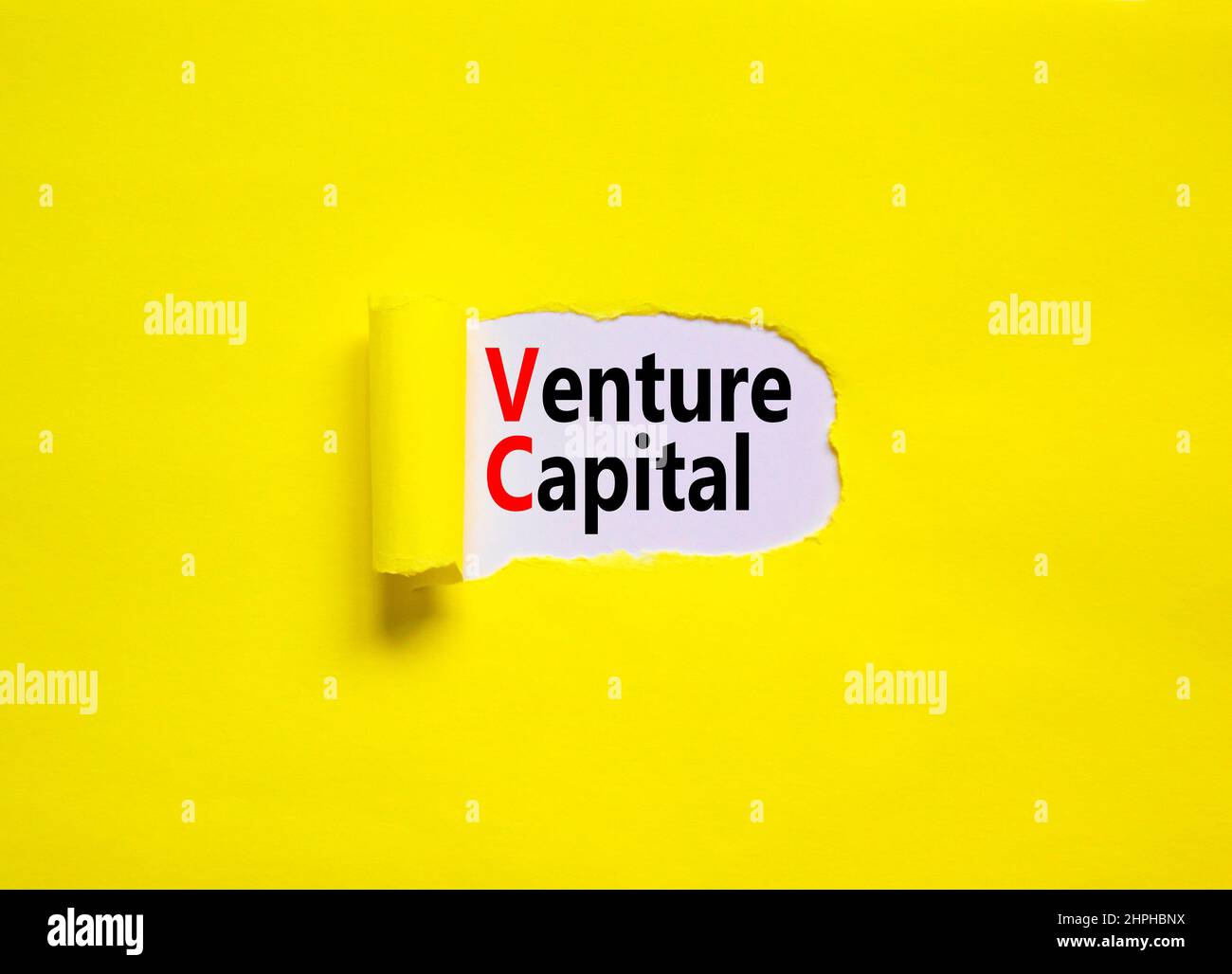VC venture capital abbraviation symbol. Concept words VC venture ...