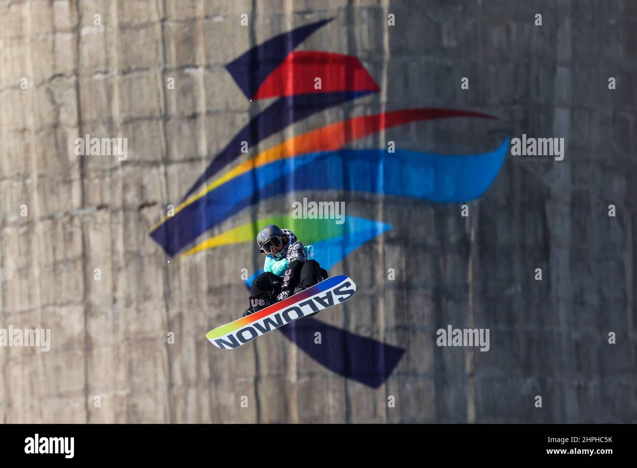 Mens snowboard big air qualification hi-res stock photography and ...