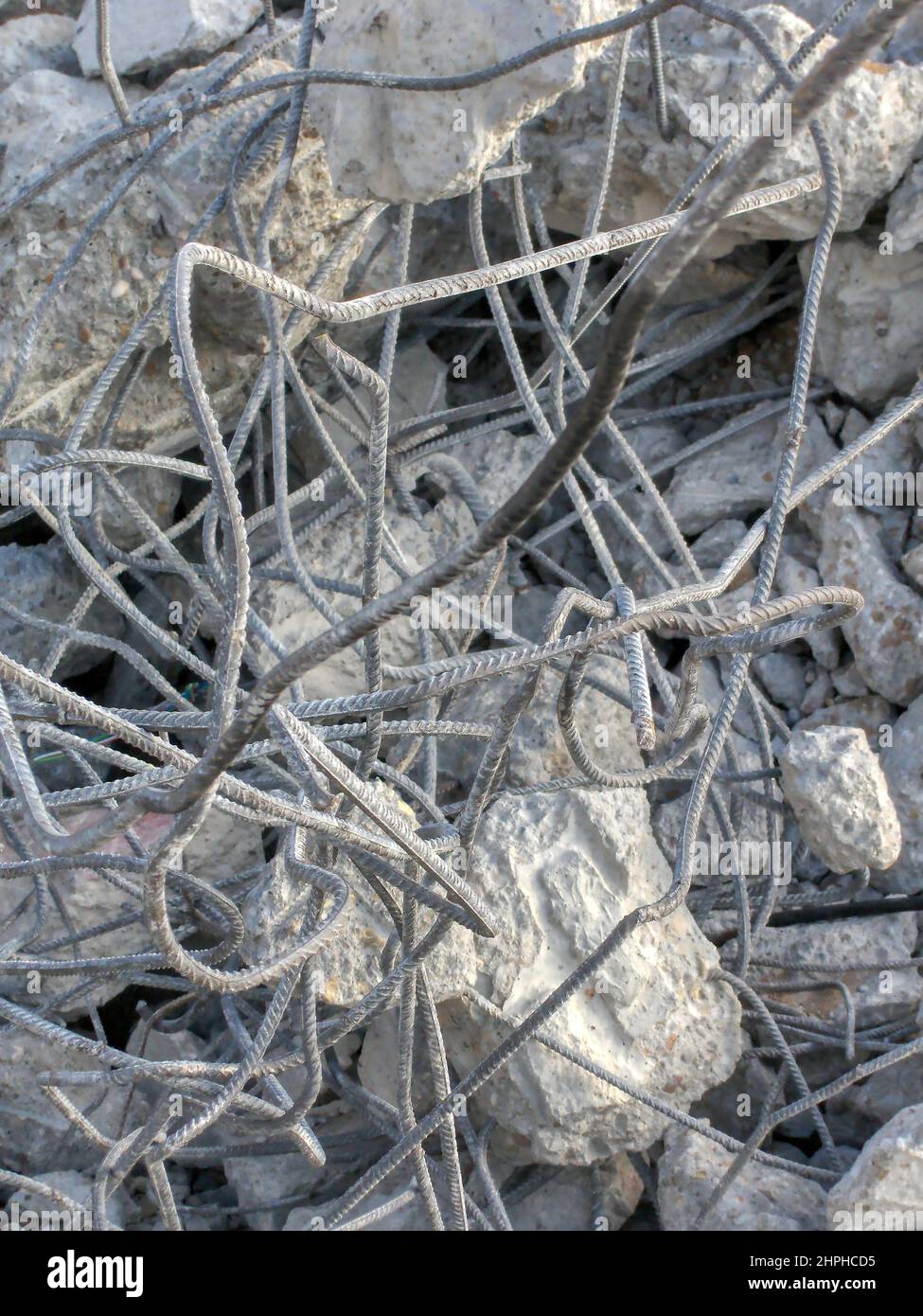 Pile of crushed concrete rubble hi-res stock photography and images - Alamy