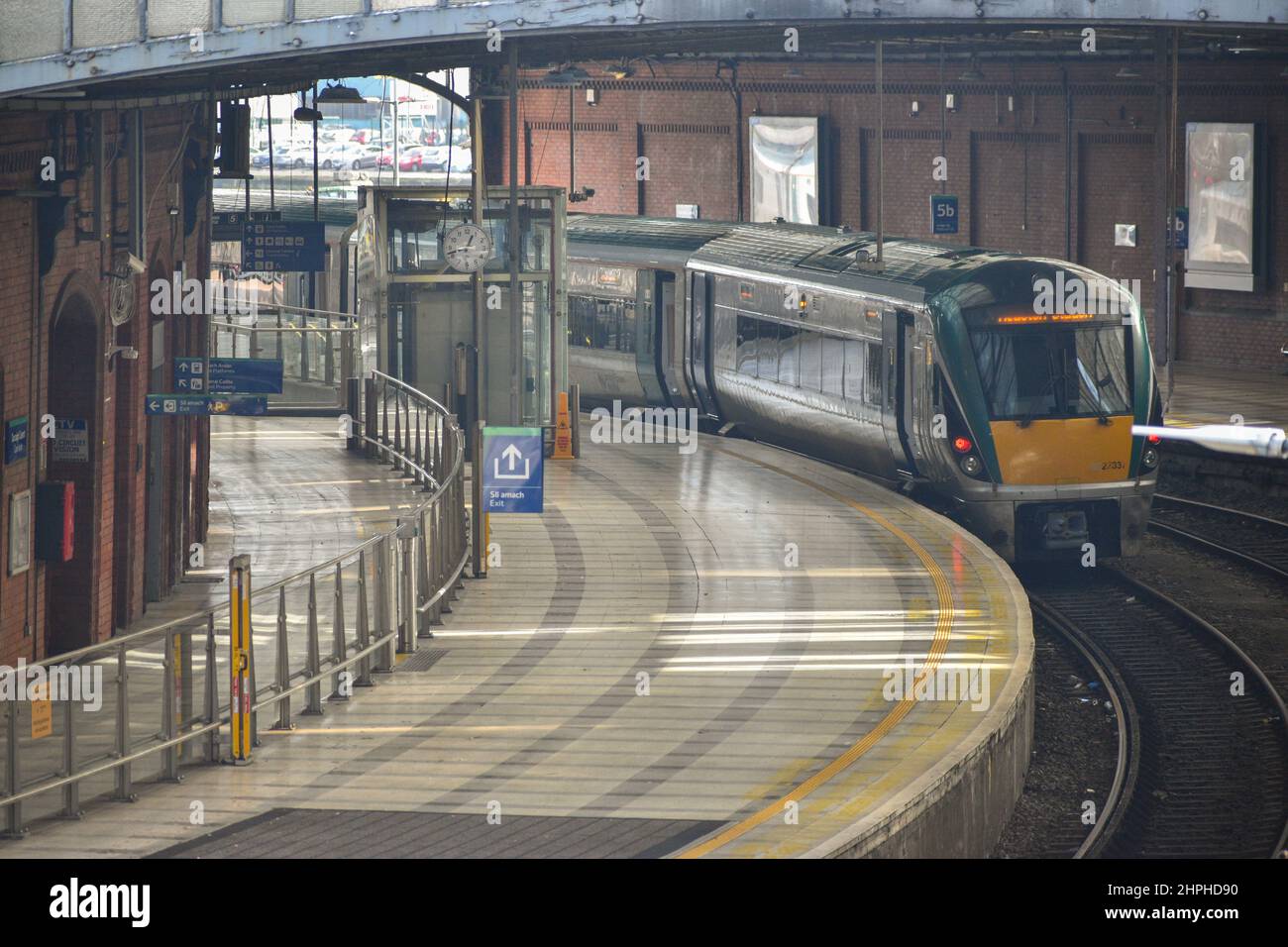Cork Kent railway station, Cork City. Ireland Stock Photo - Alamy
