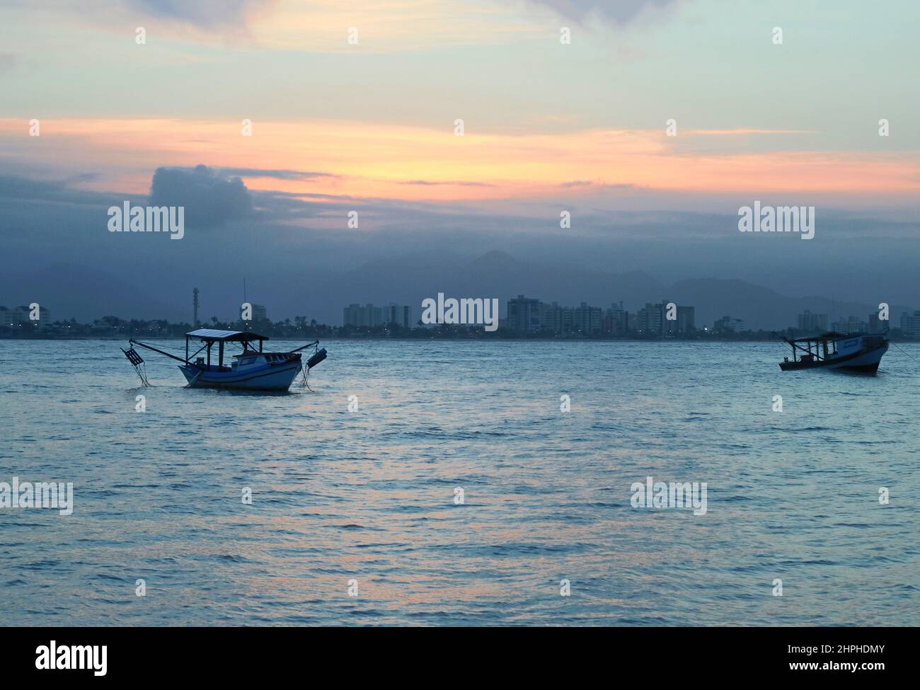 Sunset on brazilian beach hi-res stock photography and images - Alamy