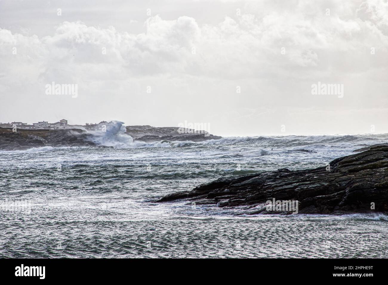 Storm eunice sea hi-res stock photography and images - Alamy