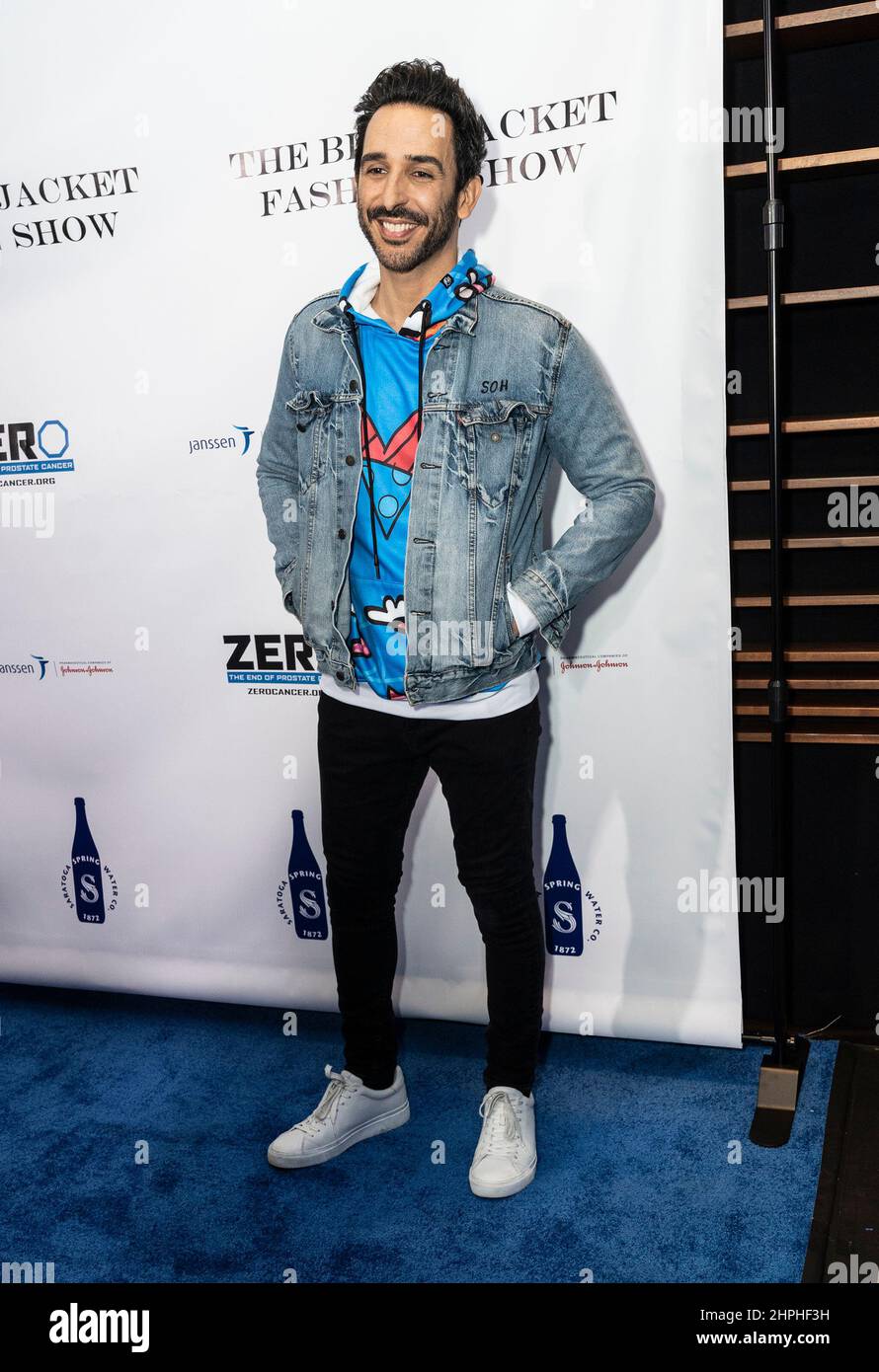 New York, New York, USA. 17th Feb, 2022. Amir Arison attends The Blue ...