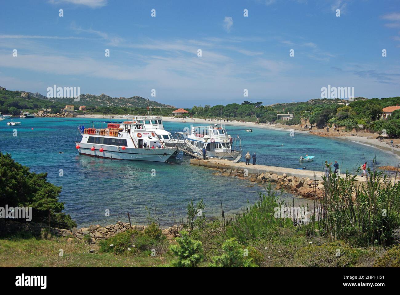 Santa Maria Island in the La Maddalena Archipelago, Sardinia, Italy ...