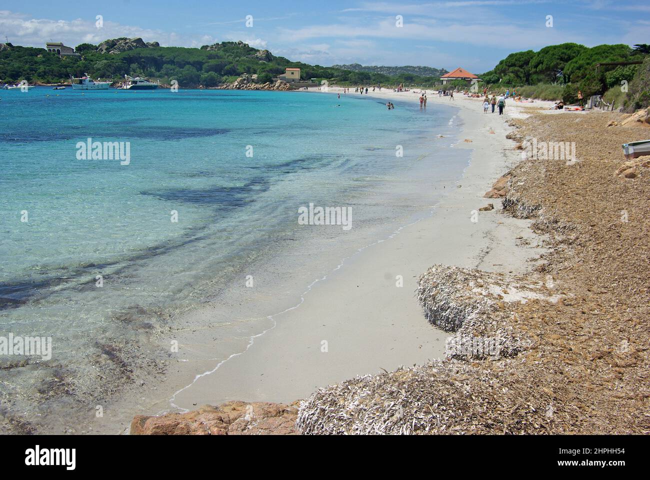 Santa Maria Island in the La Maddalena Archipelago, Sardinia, Italy ...