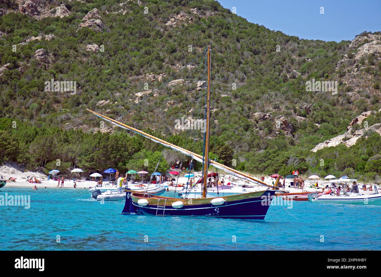 Spargi Island in La Maddalena Archipelago, Sardinia, Italy Stock Photo ...
