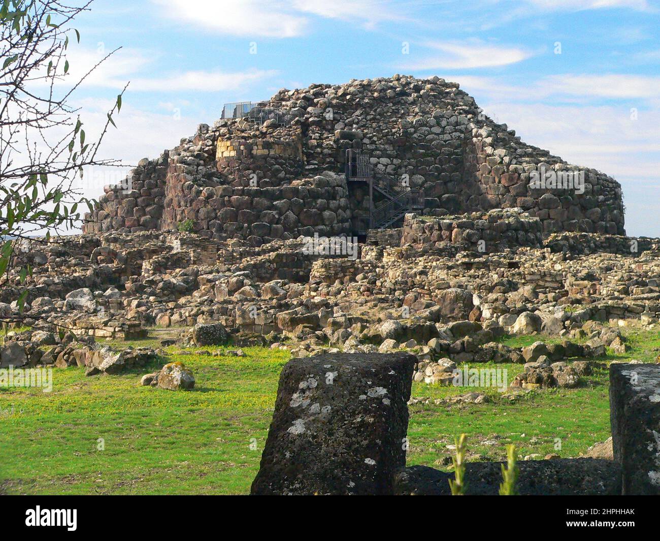 Barumini, Sardinia, Italy. Archeological area Unesco heritage Stock ...