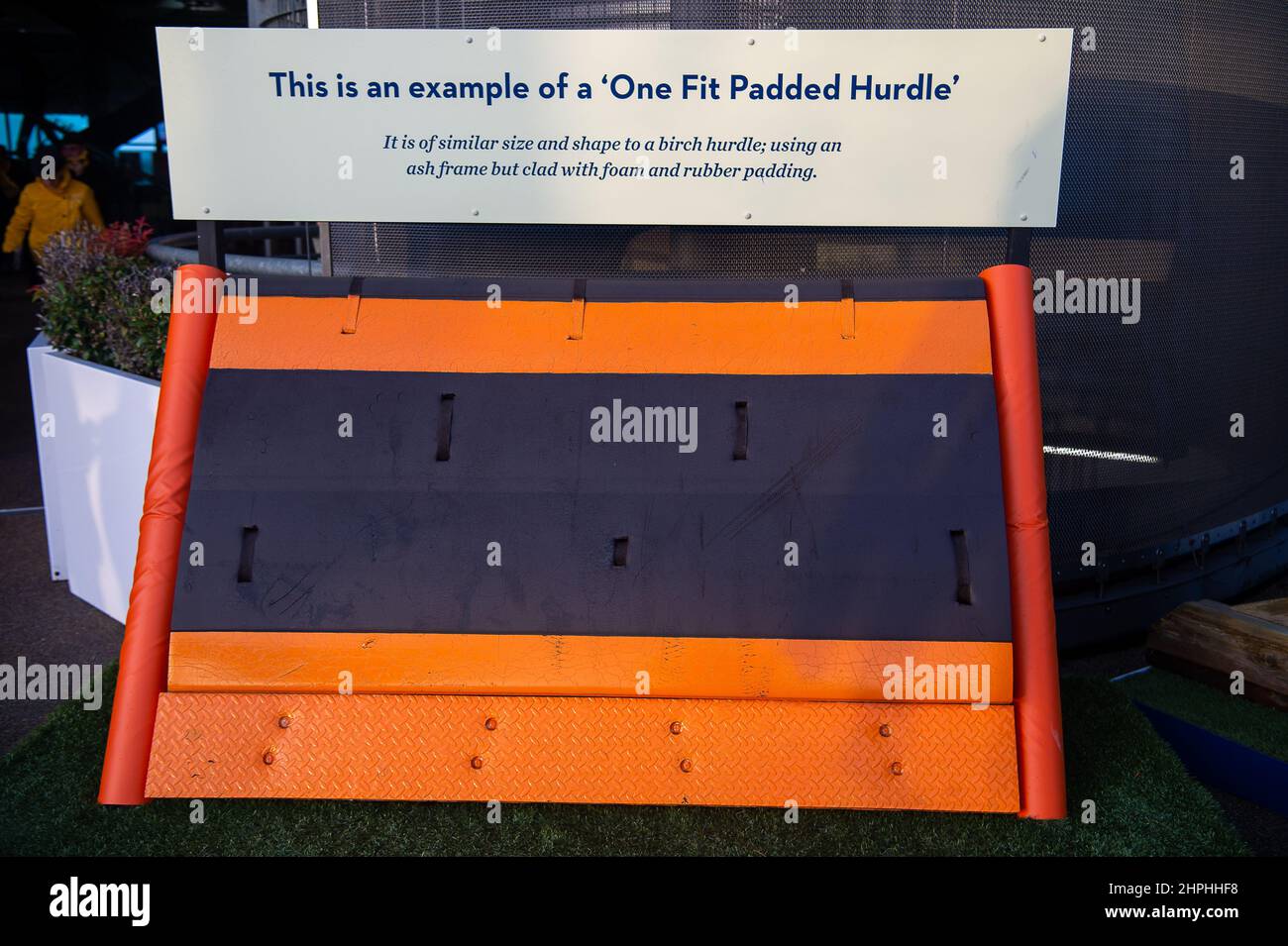 Ascot, Berkshire, UK. 19th February, 2022. An example of a One Fit ...