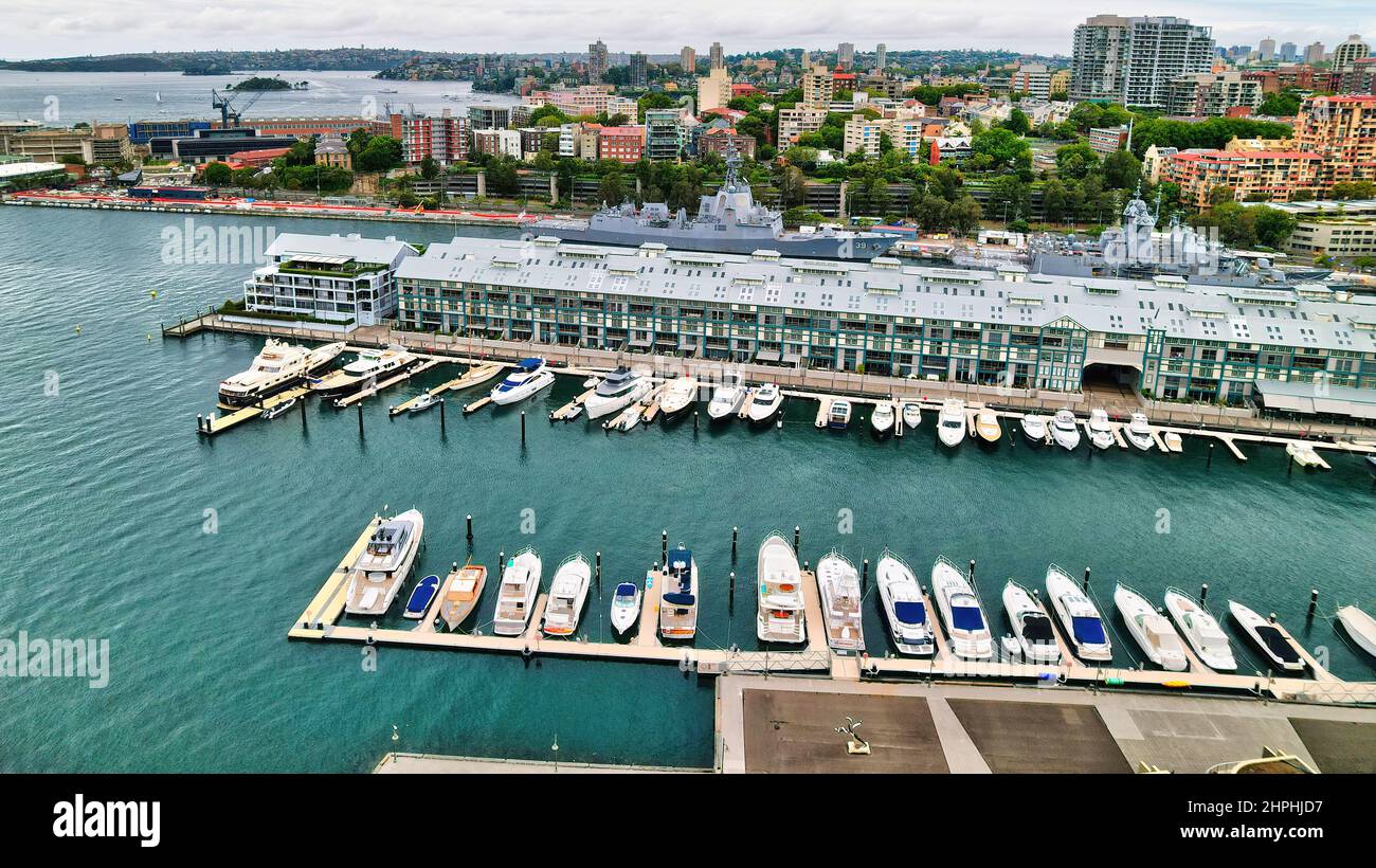 Woolloomooloo bay wharf hi-res stock photography and images - Alamy