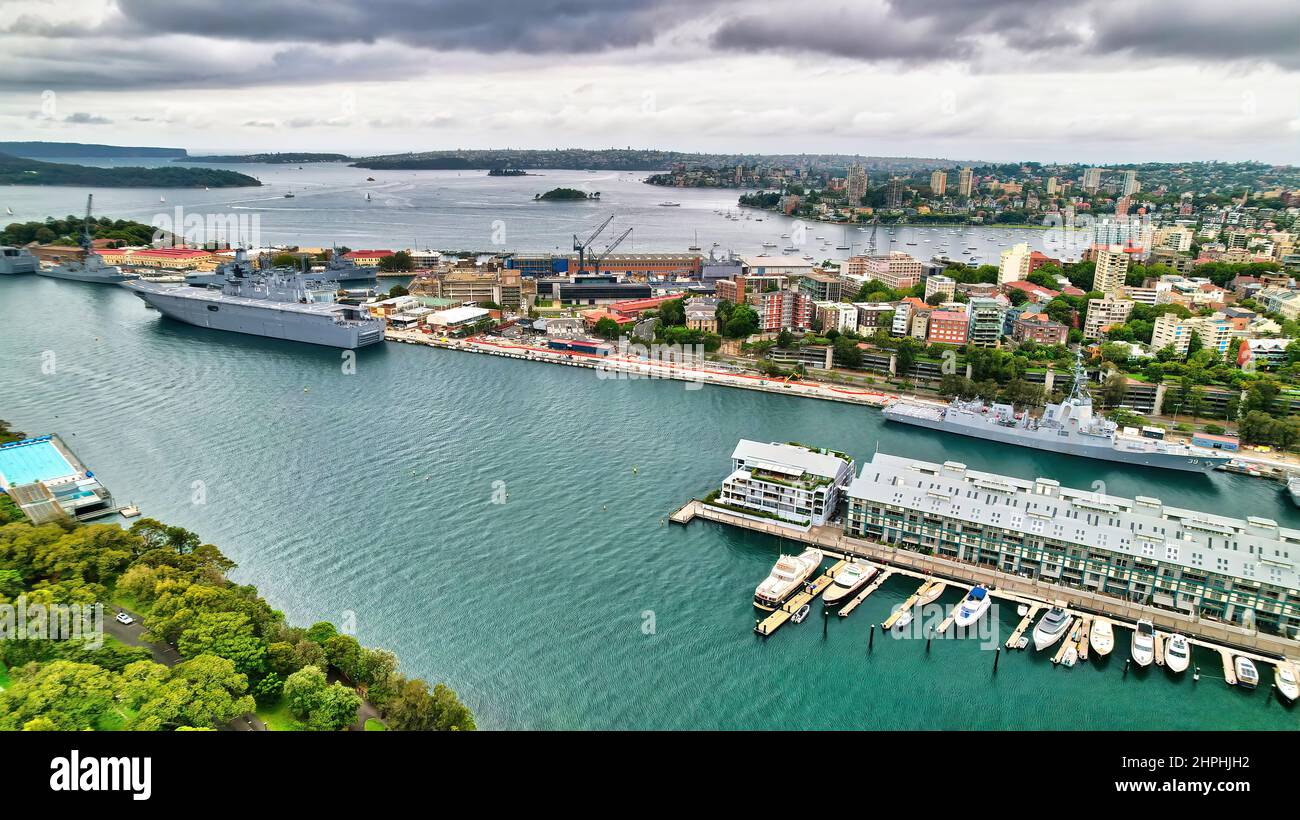 Woolloomooloo bay finger wharf hi-res stock photography and images - Alamy