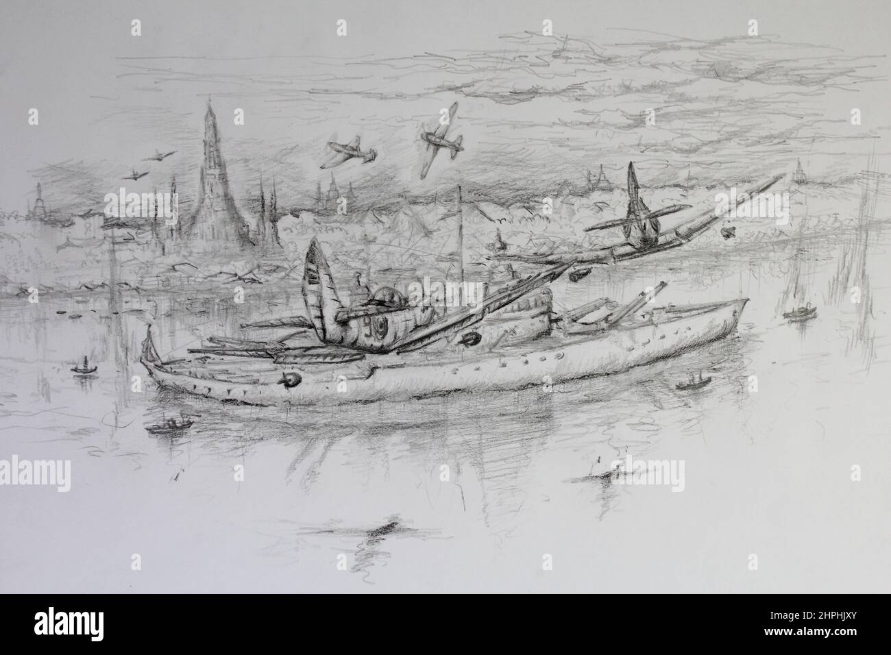 Spitfire and T6 Texan sunk the flagship name Sri Ayudhya in 1951 The ...