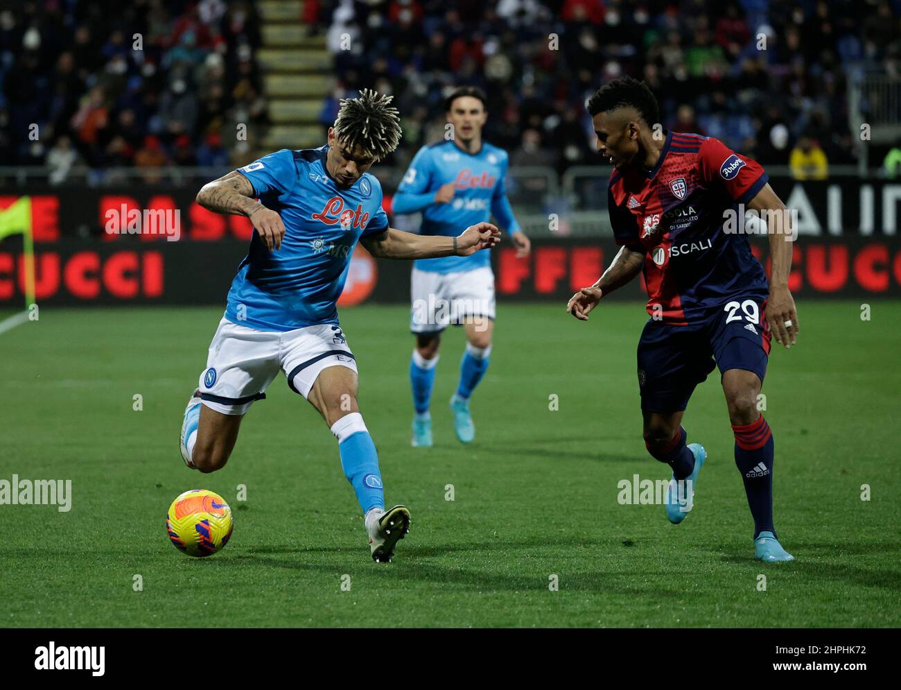 21st February 2022 ; Sardinia Arena, Cagliari, Italy; Serie A Football ...