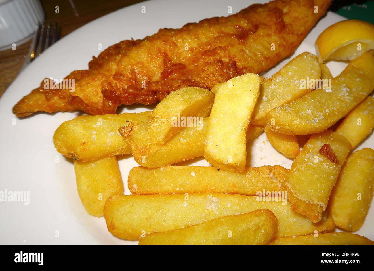 Hot battered fish hi-res stock photography and images - Alamy