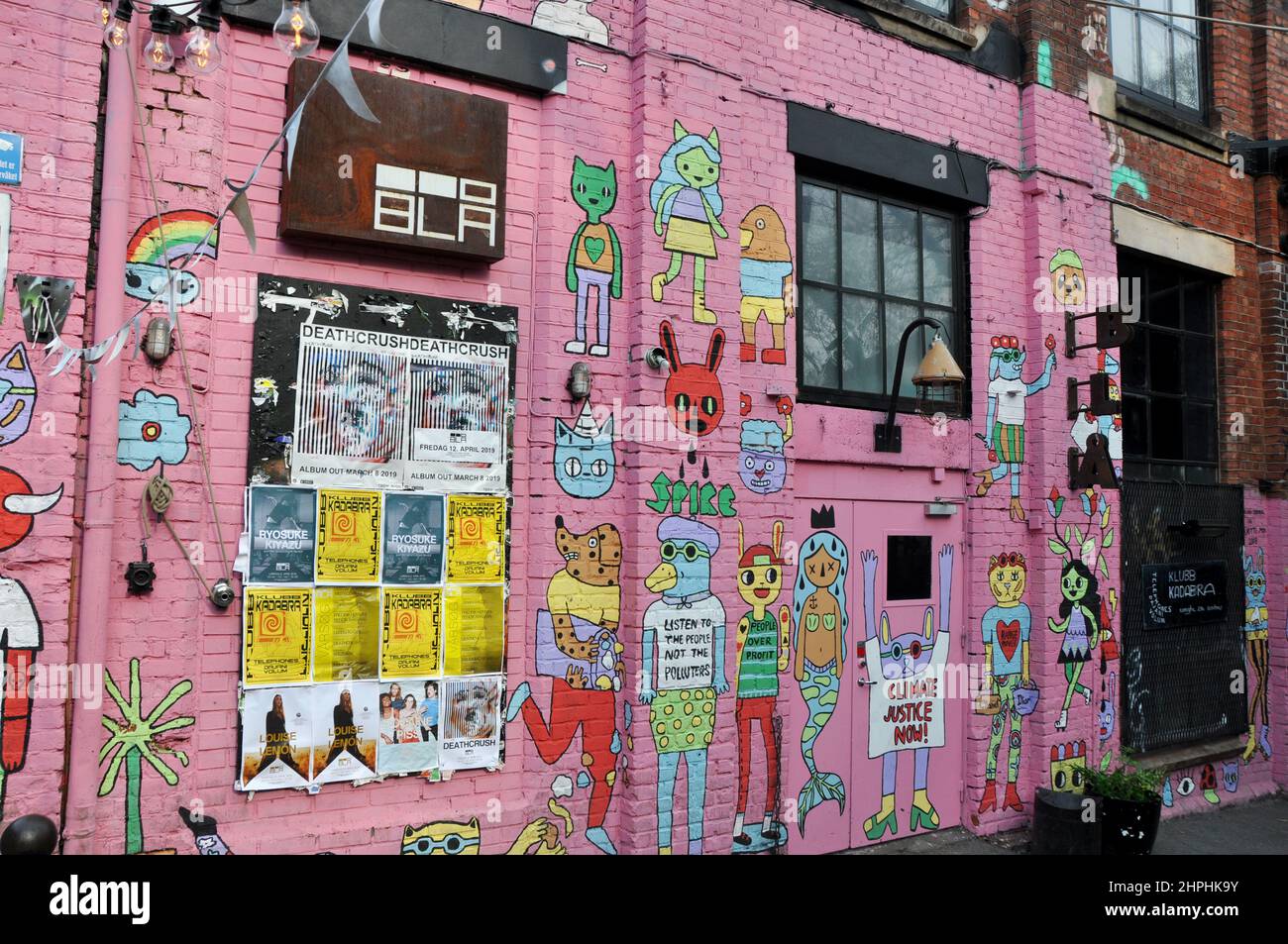 Norwegian tourism graffiti hi-res stock photography and images - Alamy