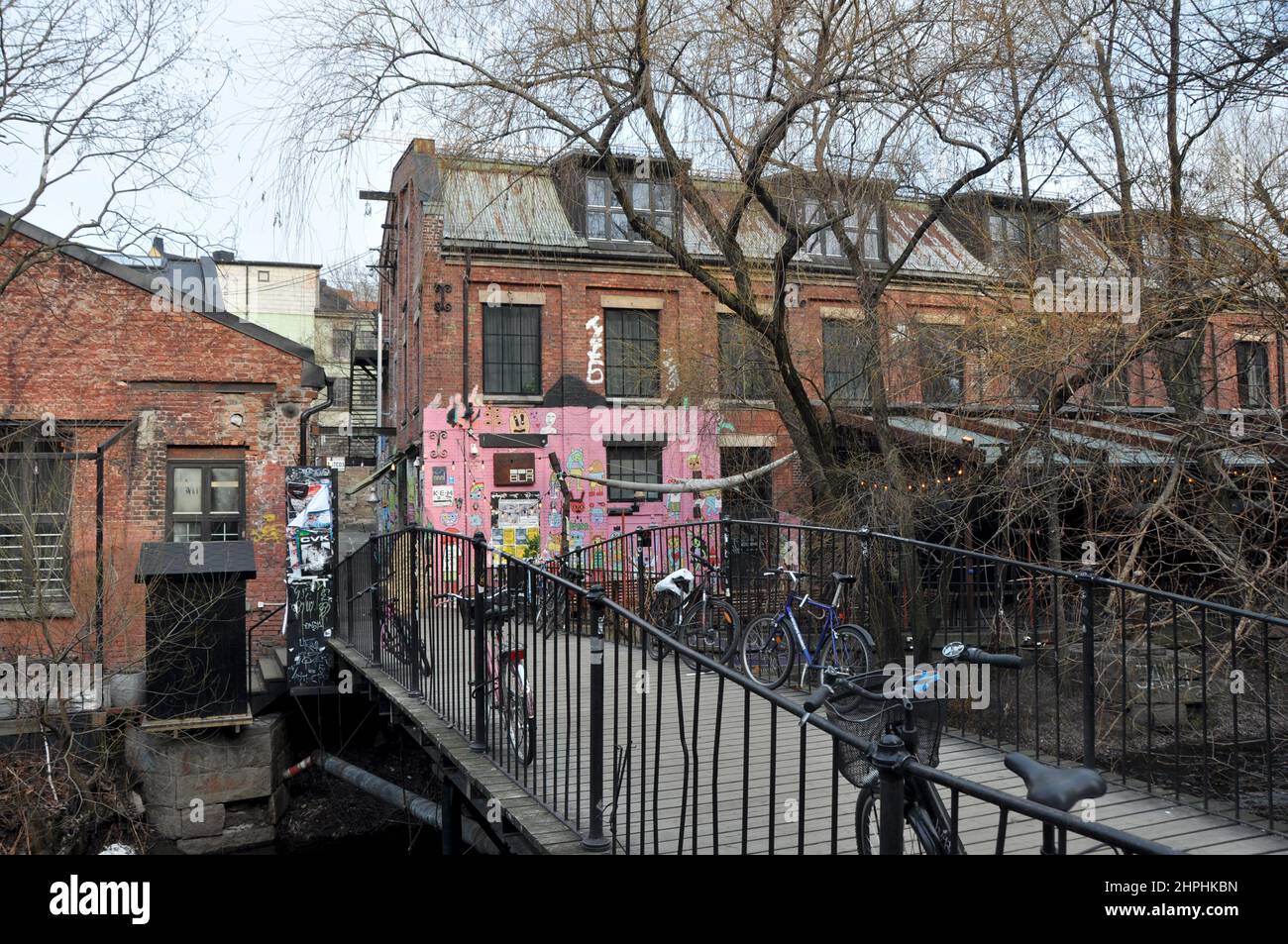 Graffiti in Oslo artist quartierGrunerlokka, Norway Stock Photo - Alamy