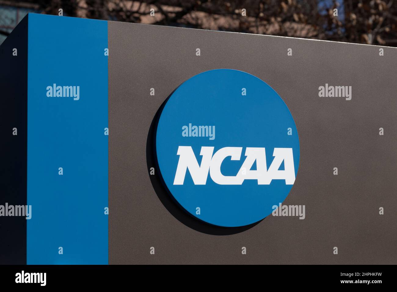 Indianapolis - Circa February 2022: NCAA National Headquarters. The ...