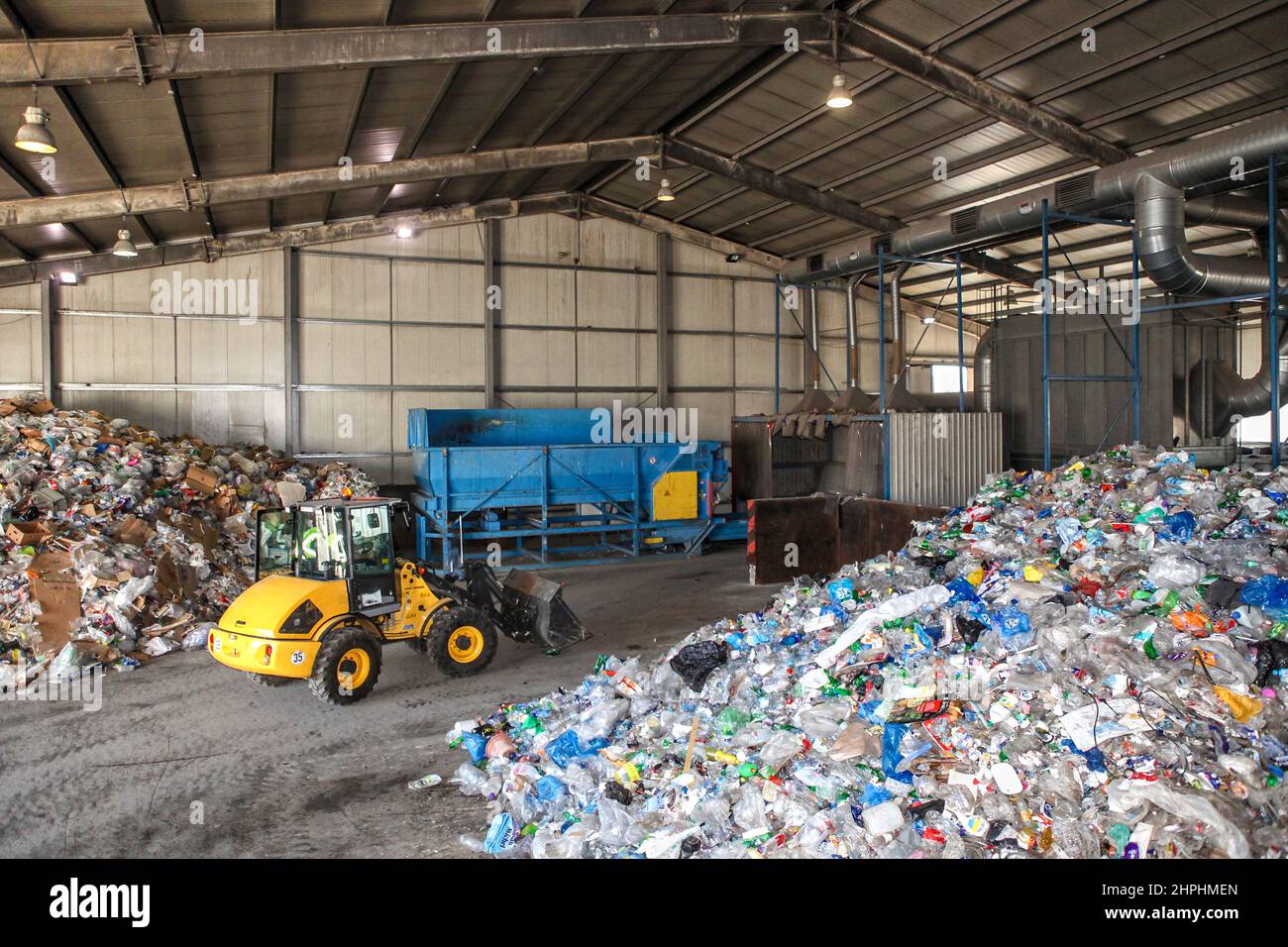 Domestic Waste Ready to be Recycled Stock Photo - Alamy