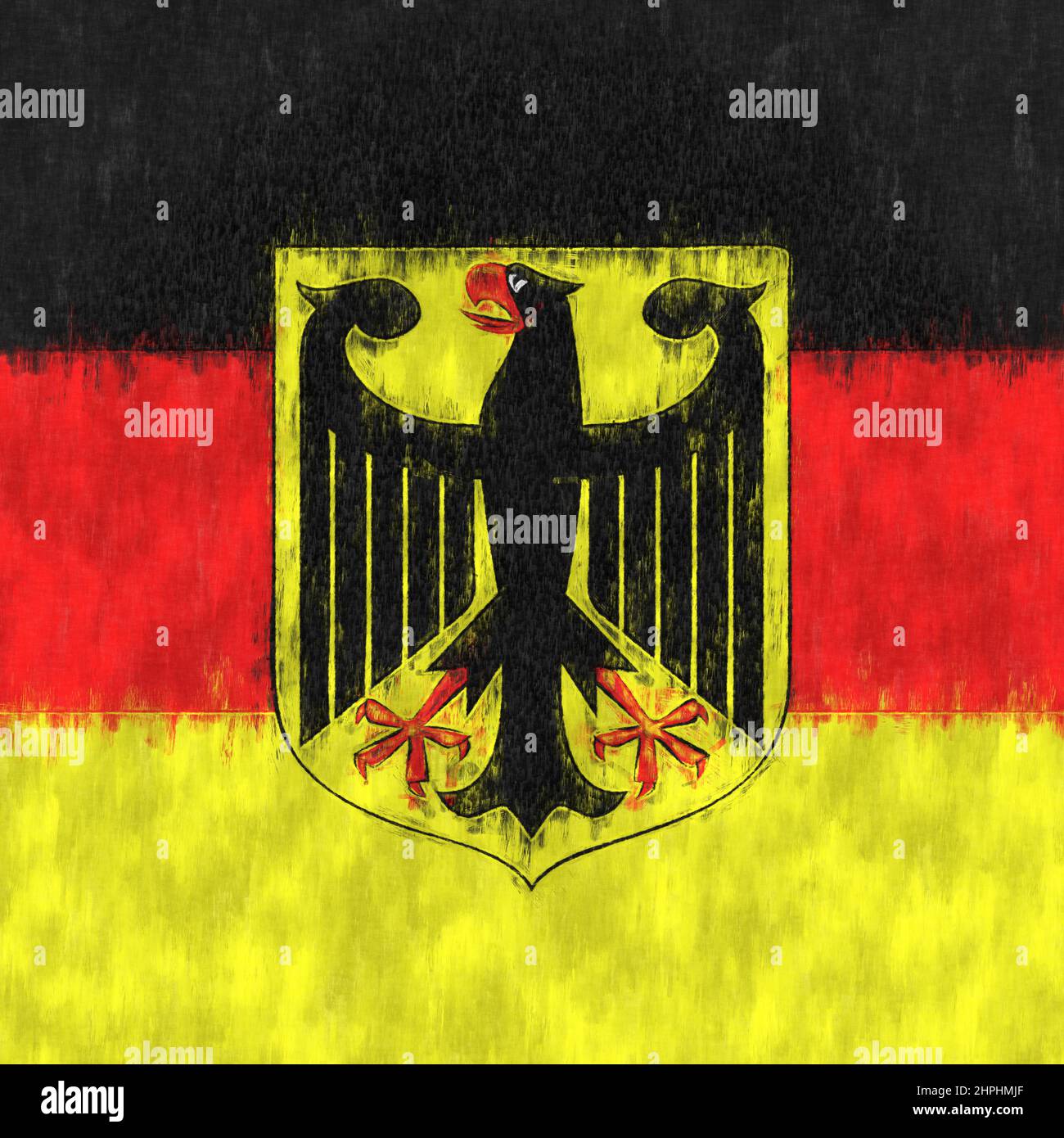 Fabric national flag russia and flag germany hi-res stock photography ...