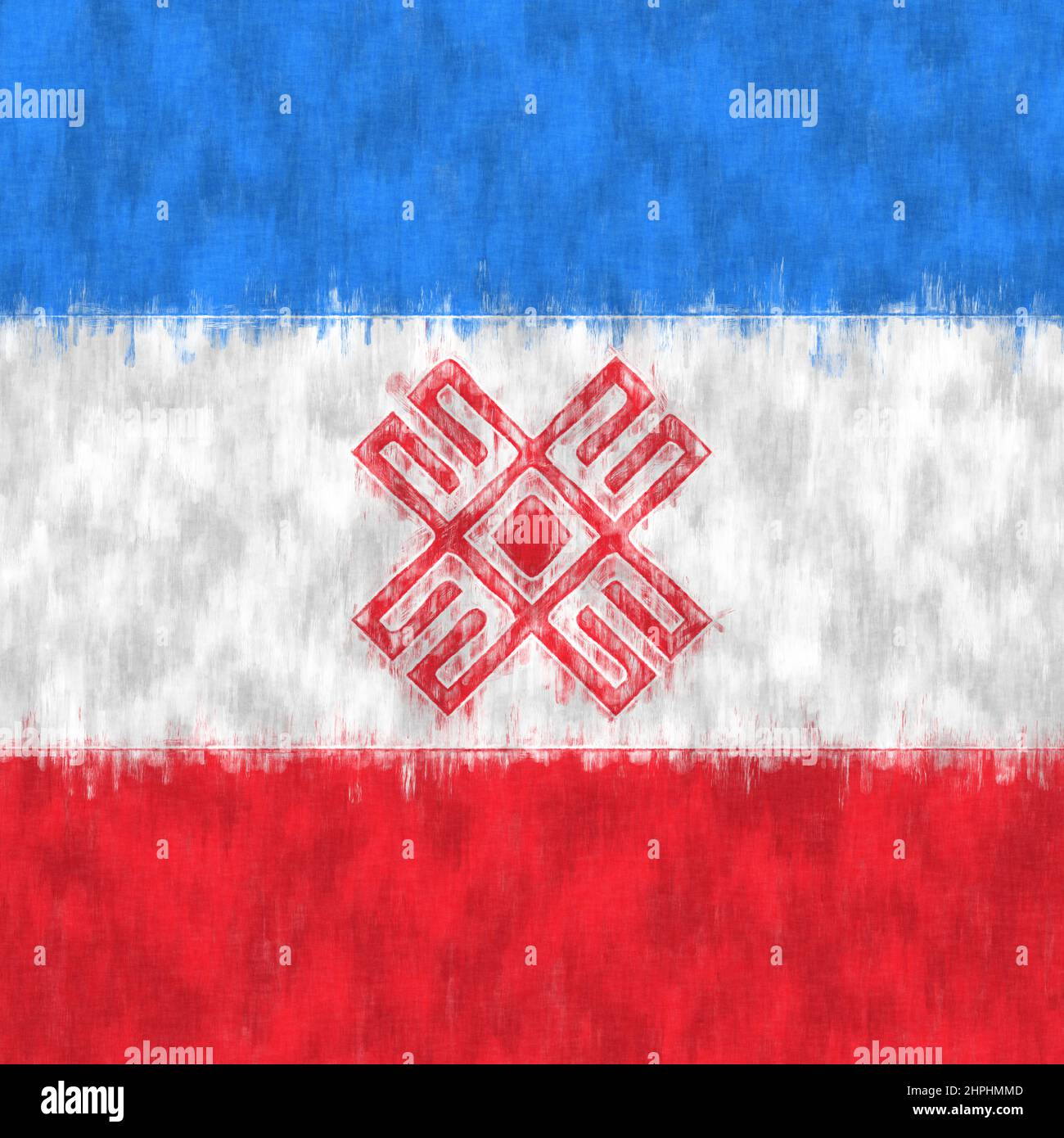 Mari el republic flag hi-res stock photography and images - Alamy
