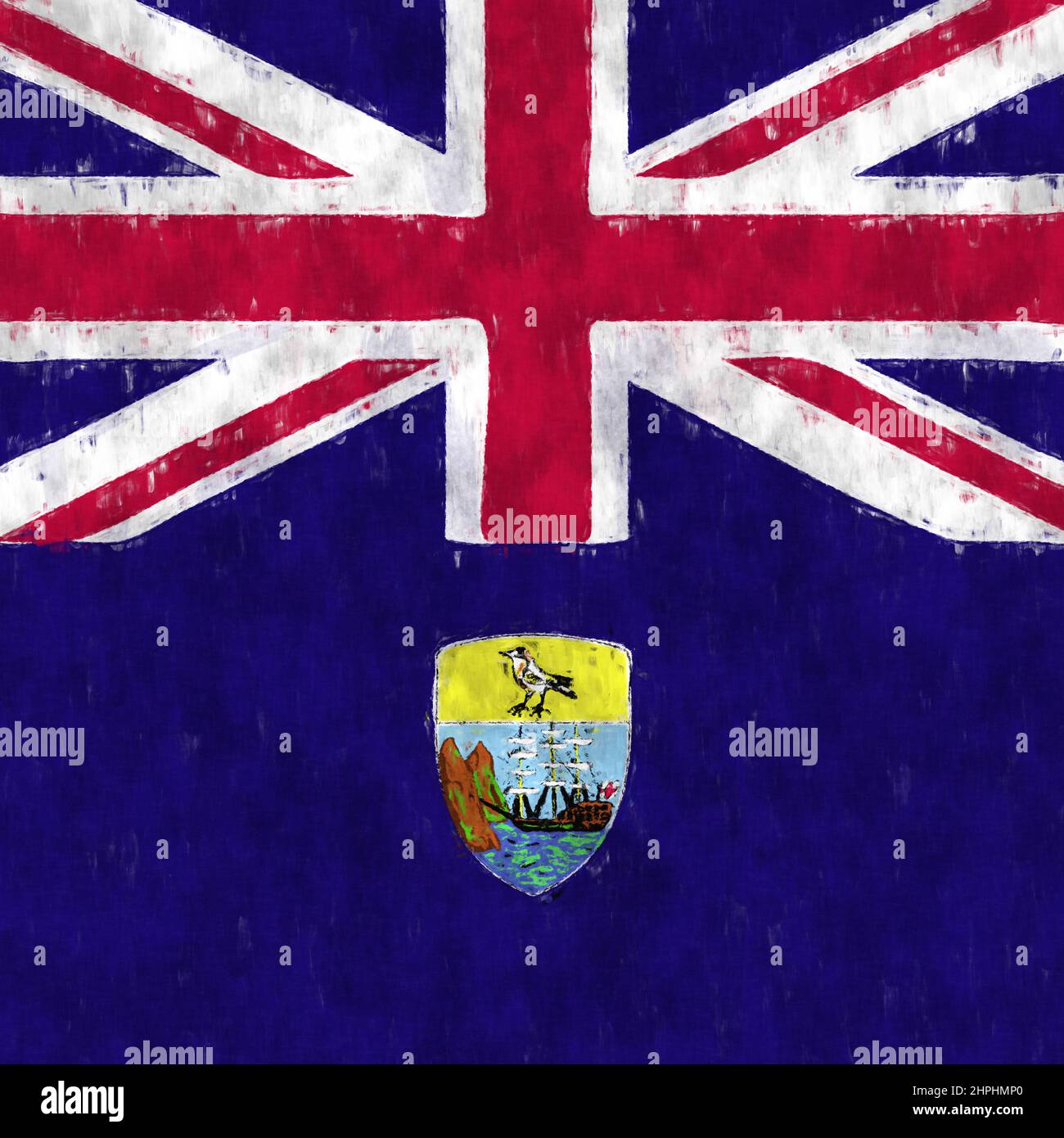 Flag of saint helena hi-res stock photography and images - Alamy