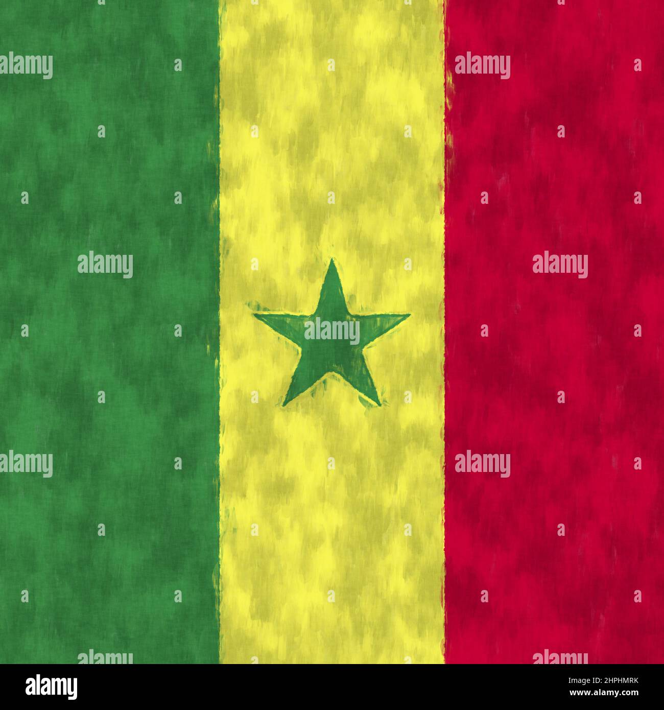 Senegal fabric flag hi-res stock photography and images - Alamy