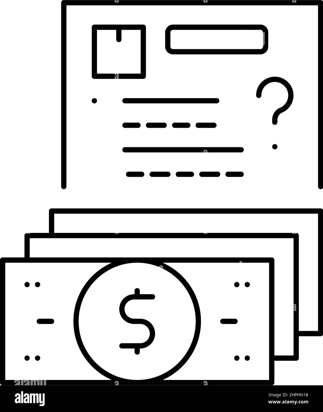budget approval line icon vector illustration Stock Vector Image & Art ... budget approval line icon vector illustration Stock Vector Image & Art ...