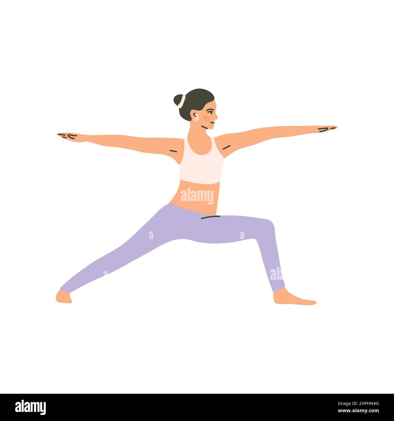 Hand pose illustration Cut Out Stock Images & Pictures - Alamy