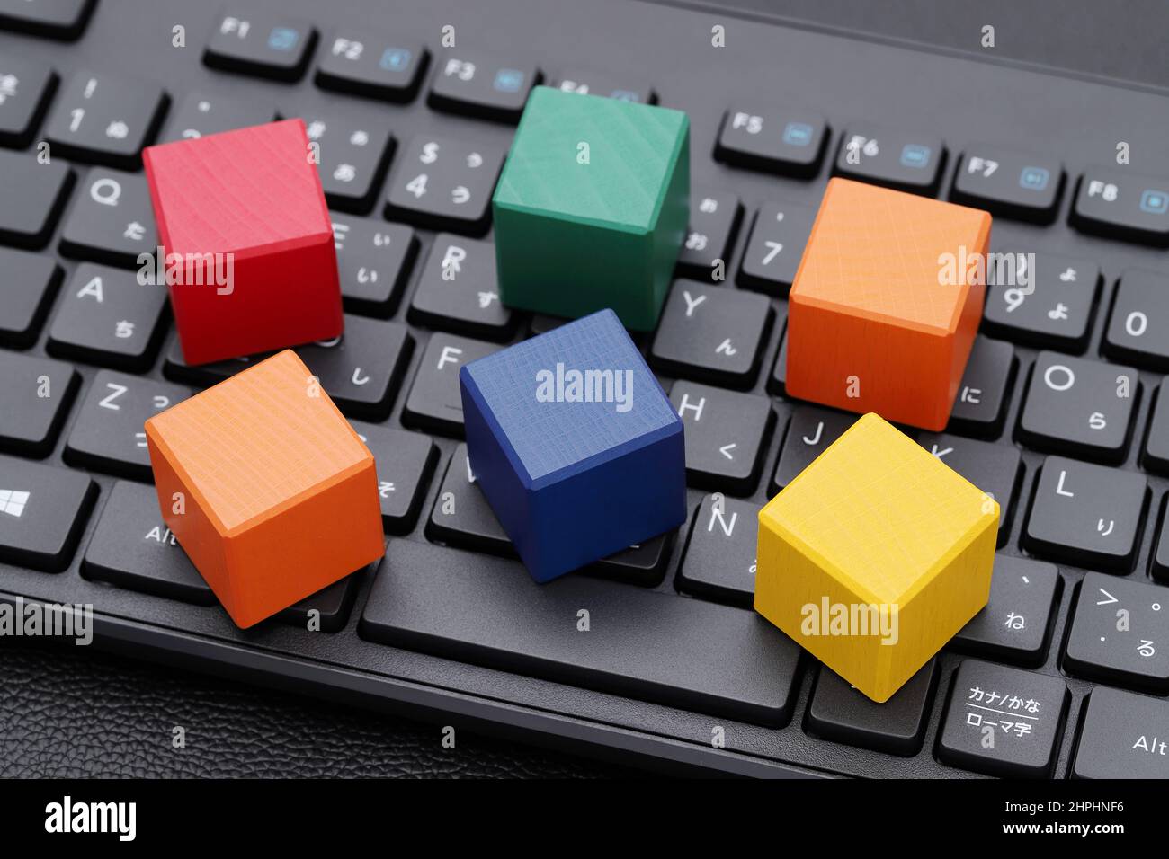 Scattered blocks hi-res stock photography and images - Alamy