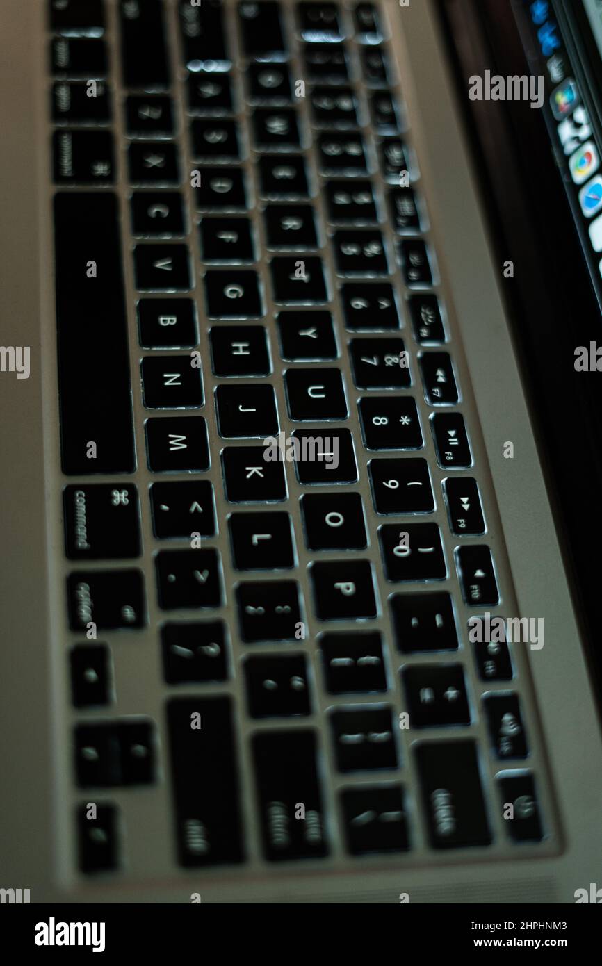 computer screen editing photos and videos Stock Photo - Alamy