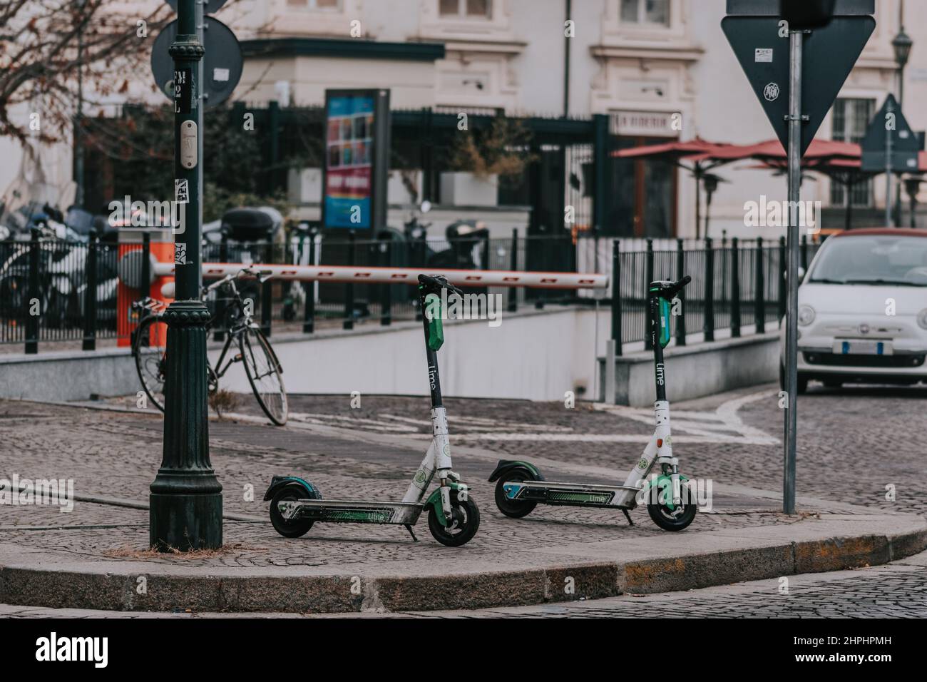 Random scooters hi-res stock photography and images - Alamy