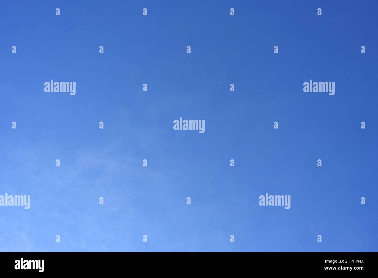 Shot of the blue clear sky in the daylight Stock Photo - Alamy