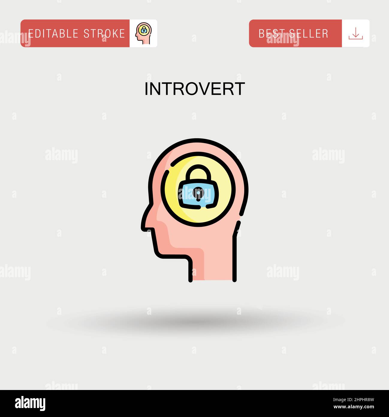 Shy male Stock Vector Images - Alamy