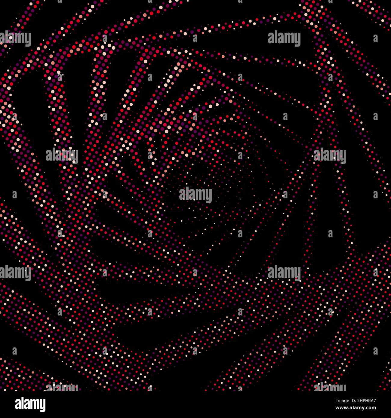 volumetric wave pattern. Realistic 3d wave. Decor element Stock Photo ...