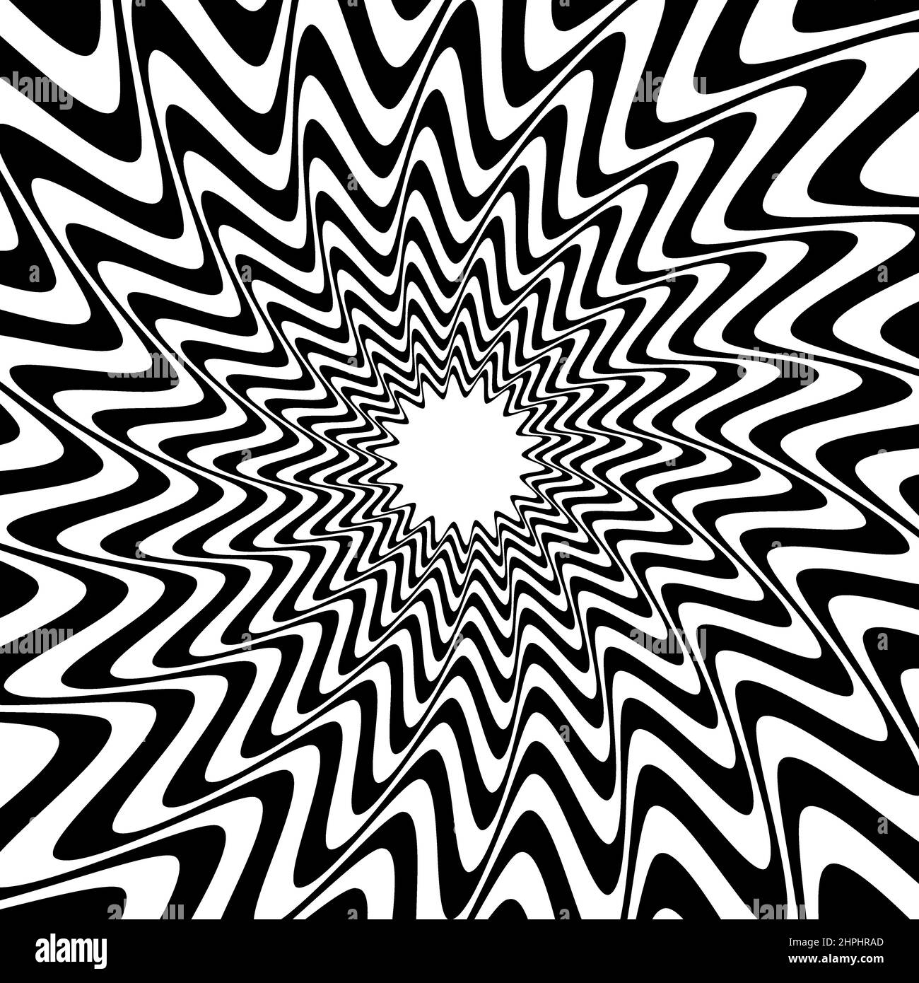 Vortex illusion in red and black. Dimension 16 9. Vector illustration ...