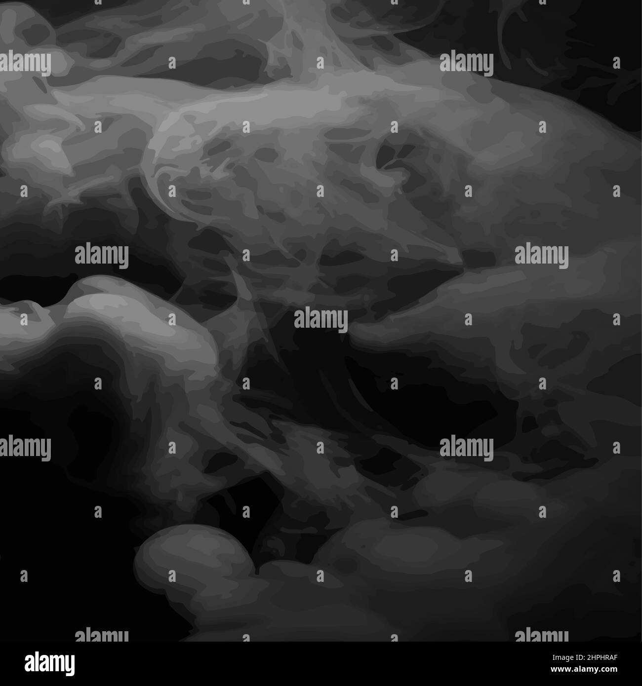 Dark grey smooth geometric element hi-res stock photography and images ...