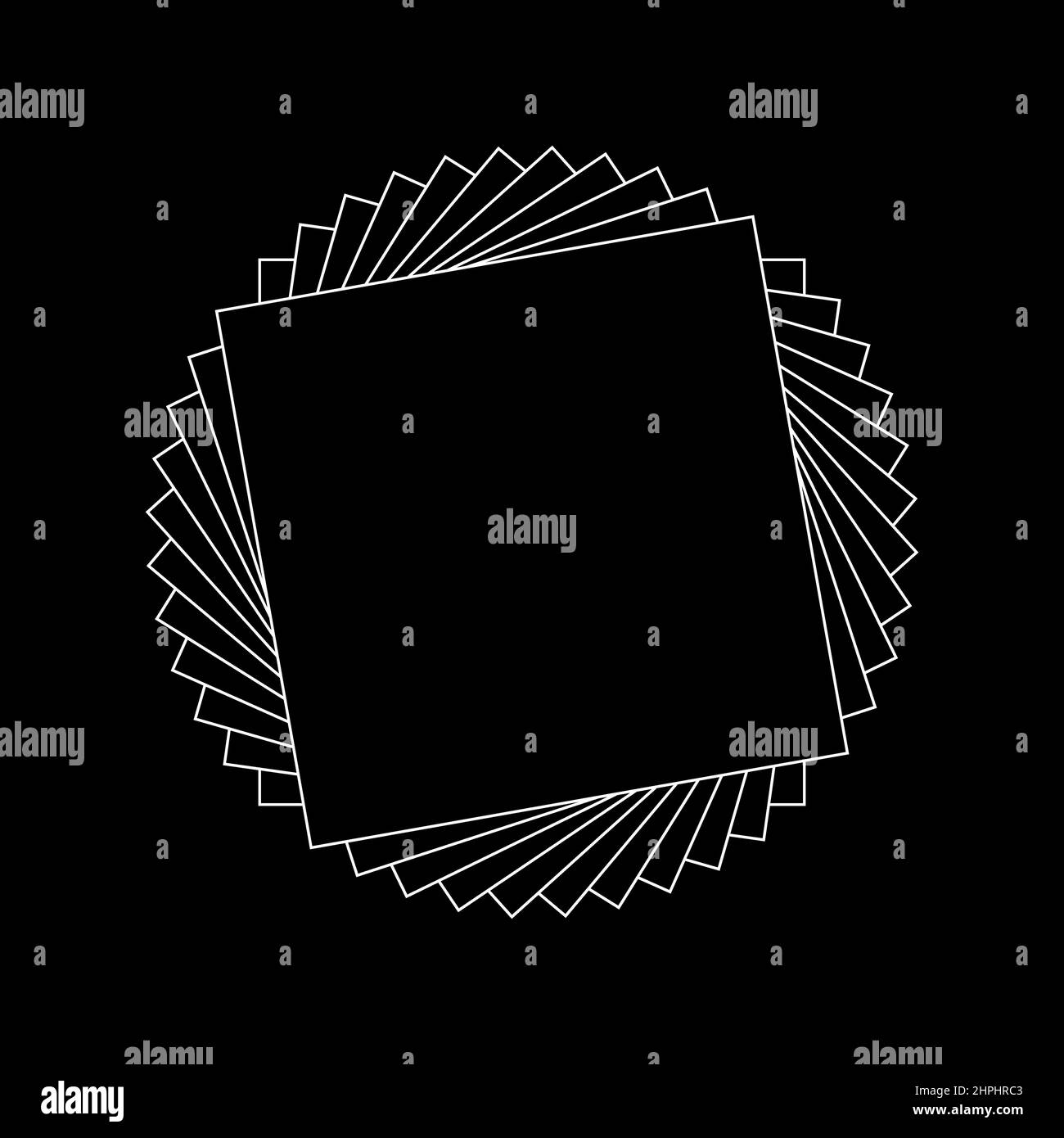 Geometric polygonal frames. Modern design Sample Stock Photo - Alamy