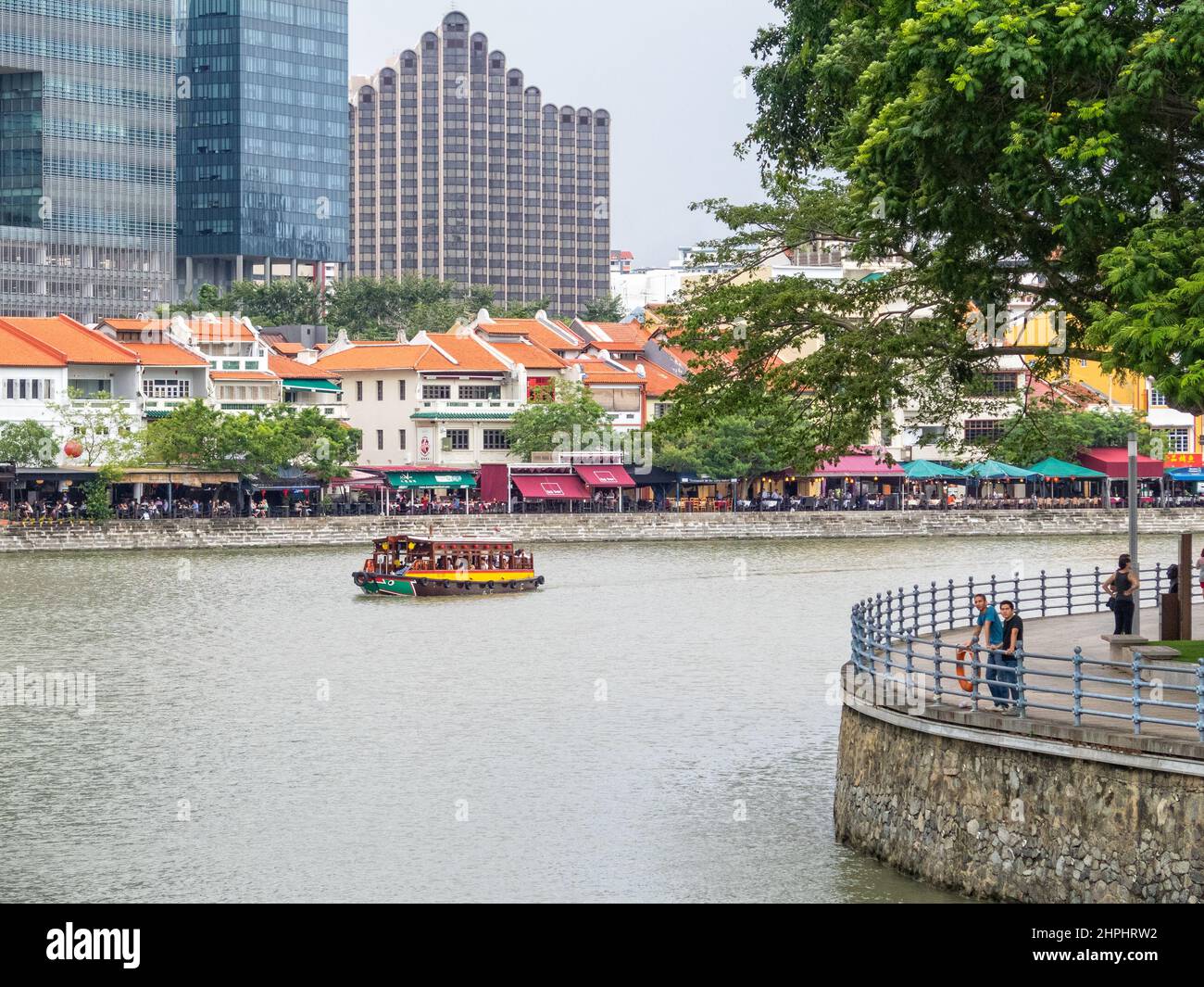 Boat Quay is a historical quay on the southern bank of the Singapore ...