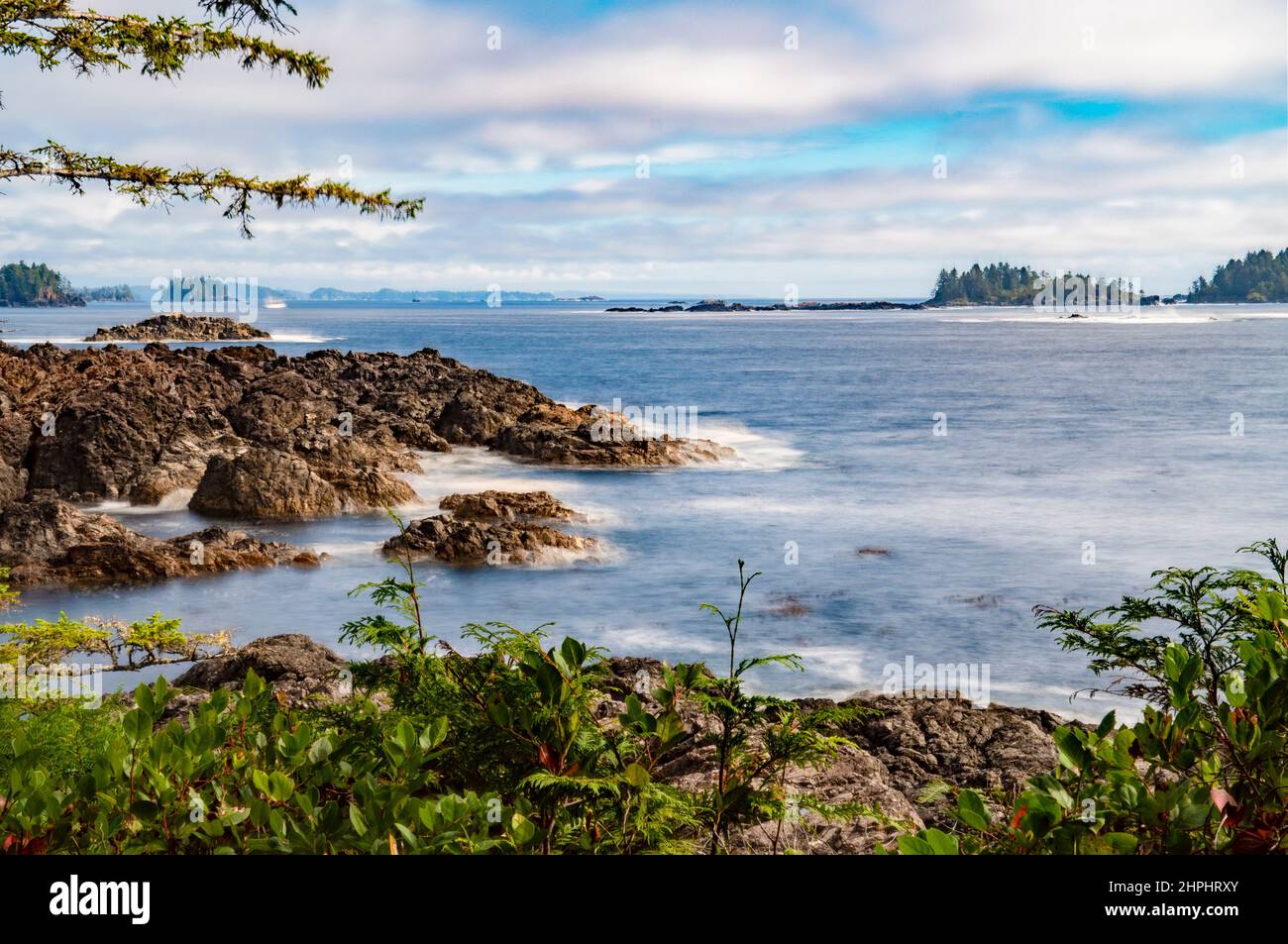 Wild Pacific Coast off of Vancouver Island Stock Photo - Alamy