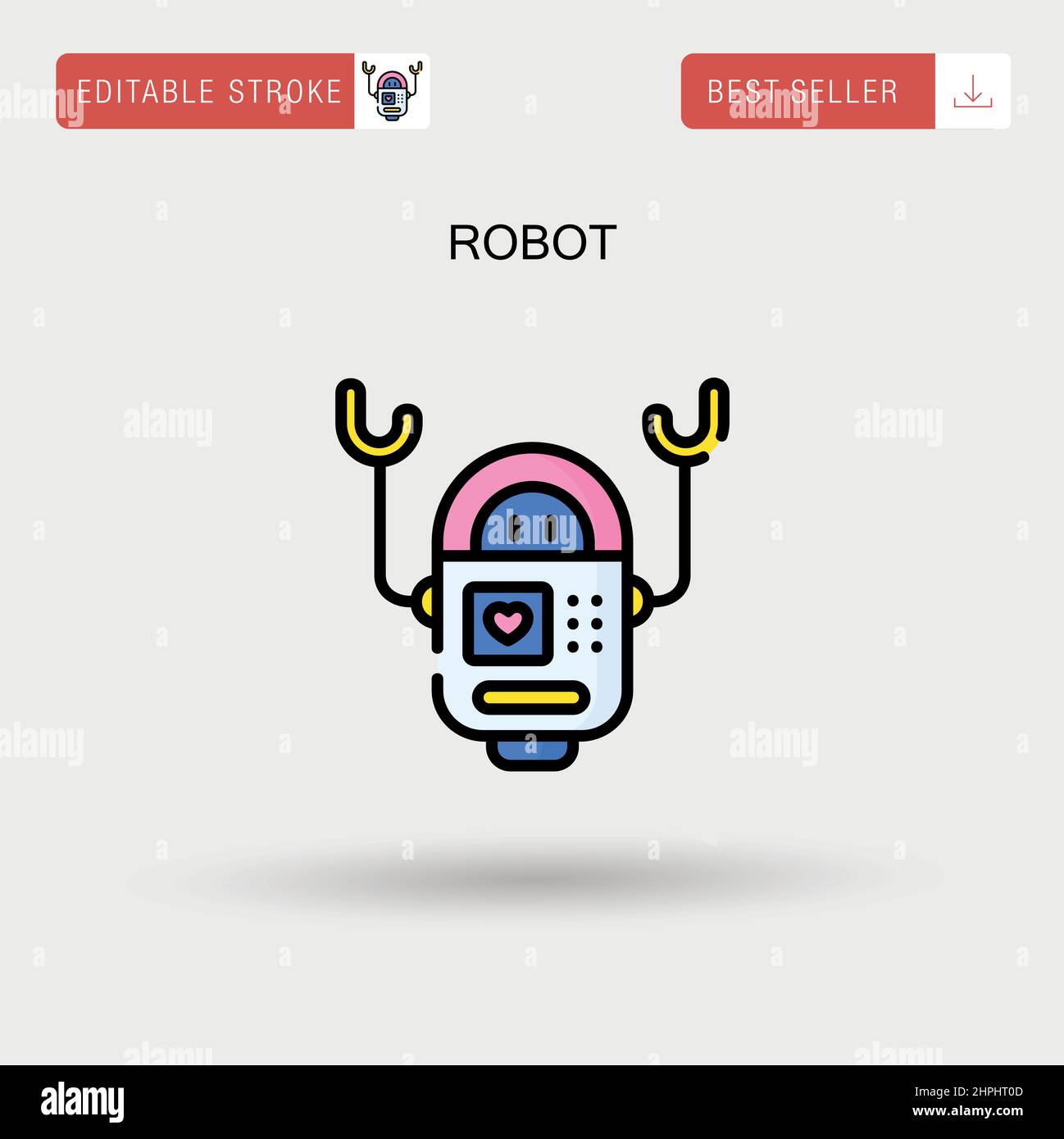 Humanoid robot industry Stock Vector Images - Alamy