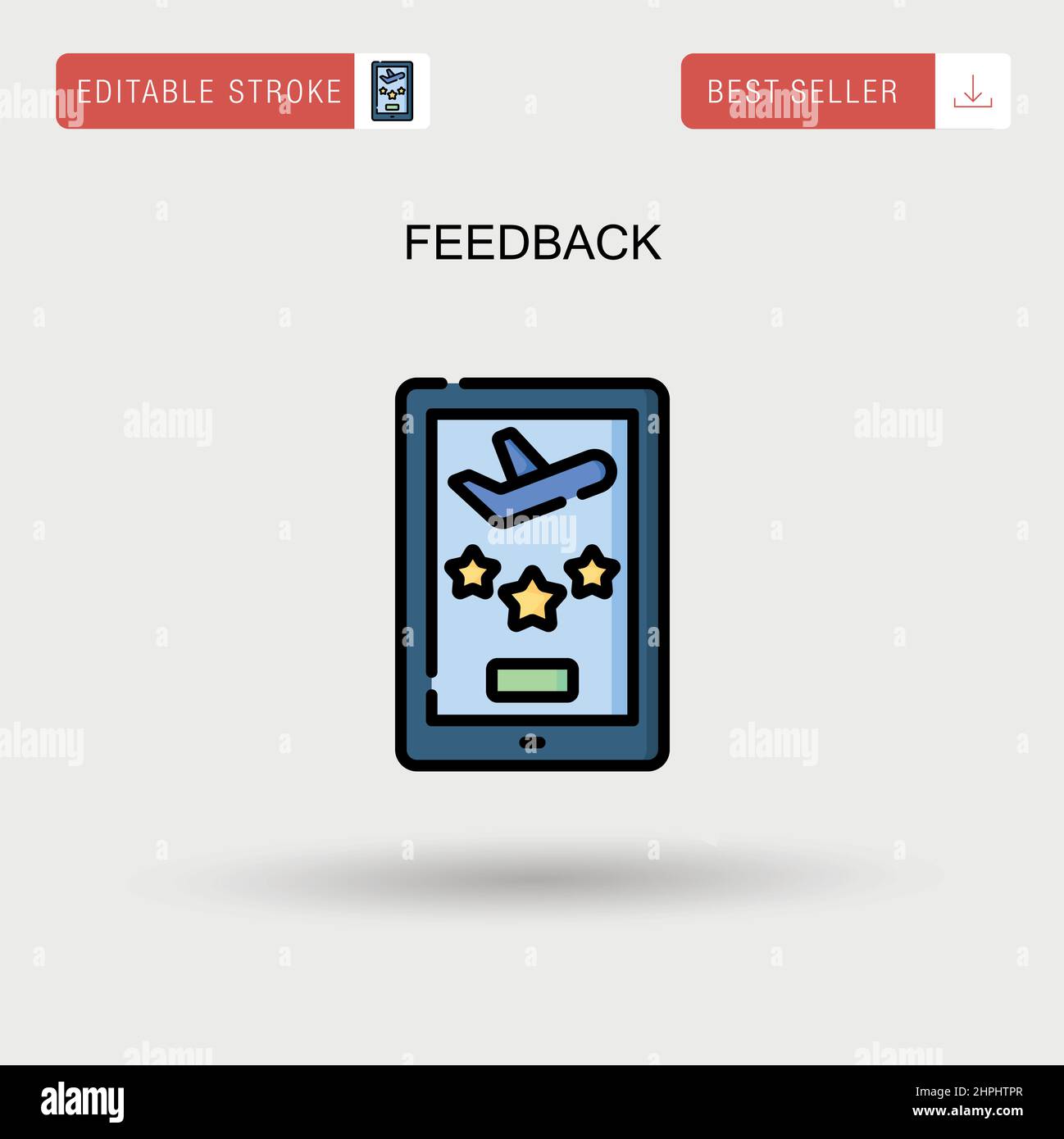 Feedback Simple vector icon Stock Vector Image & Art - Alamy