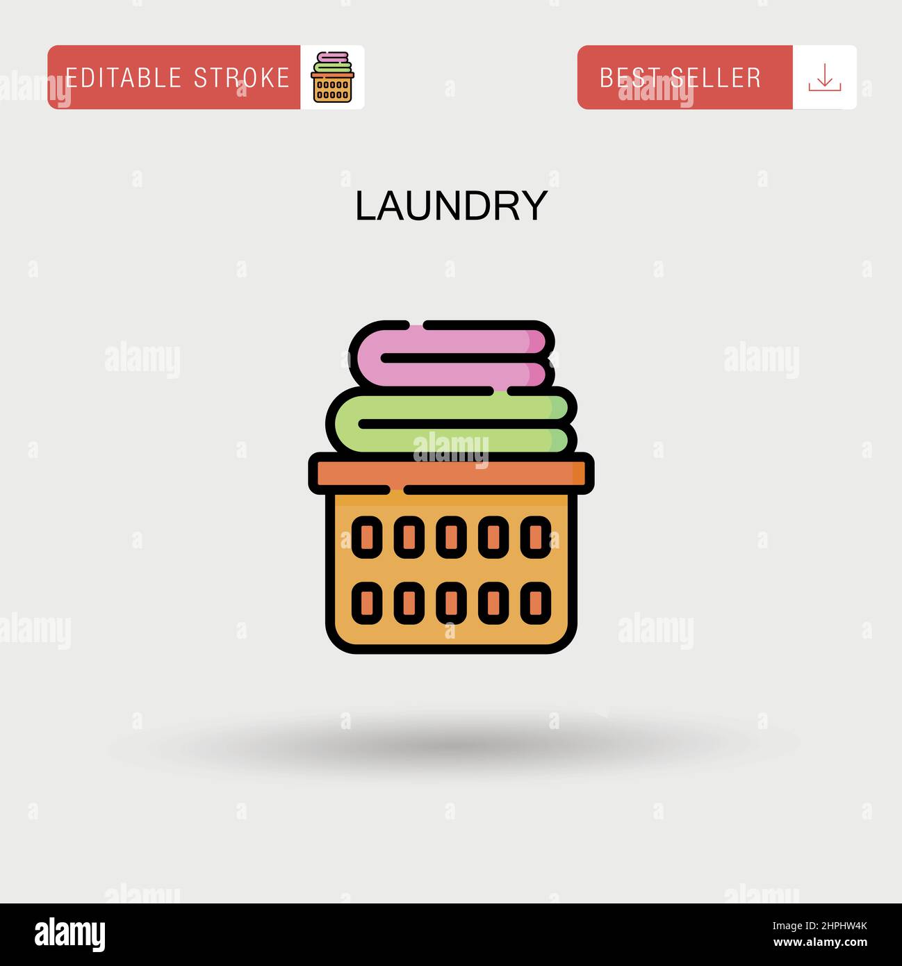 Laundry icon Stock Vector Images - Alamy