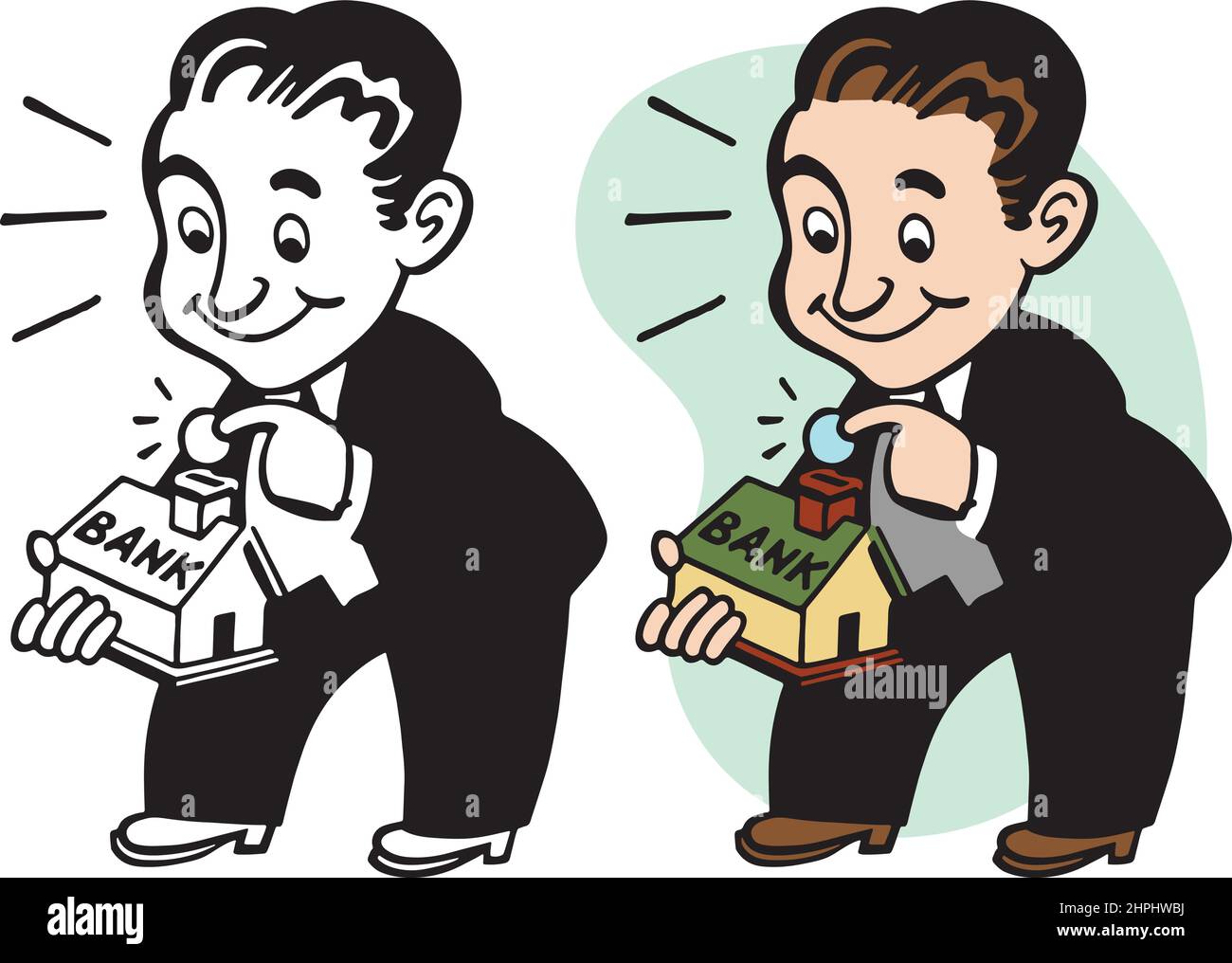 Coin cartoon hi-res stock photography and images - Alamy