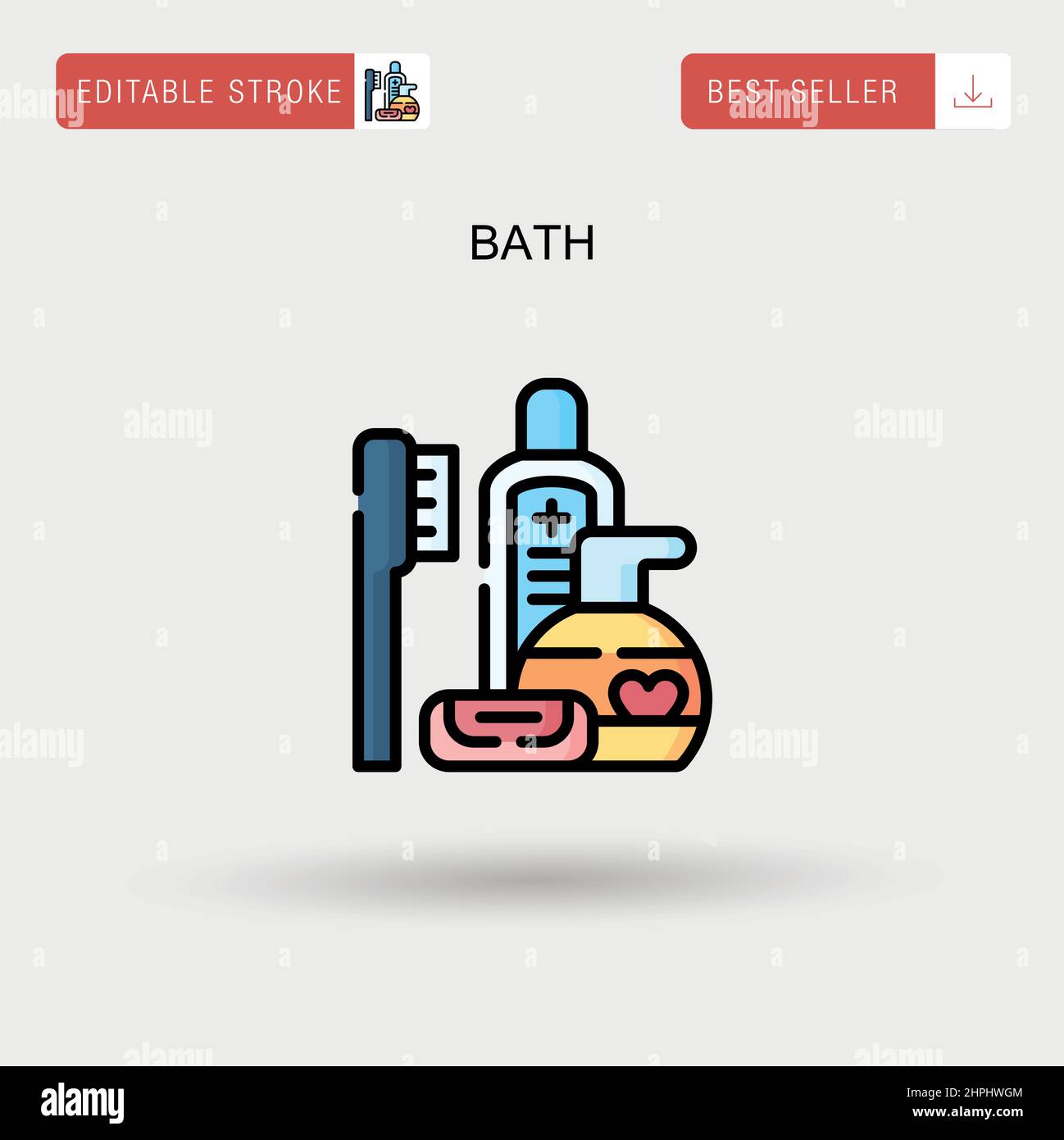 Spa bubble bath Stock Vector Images - Alamy