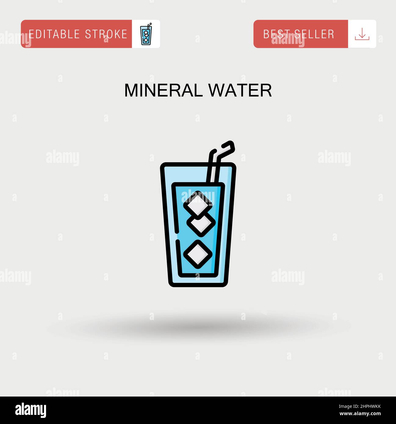 Transparent mineral Stock Vector Images - Alamy